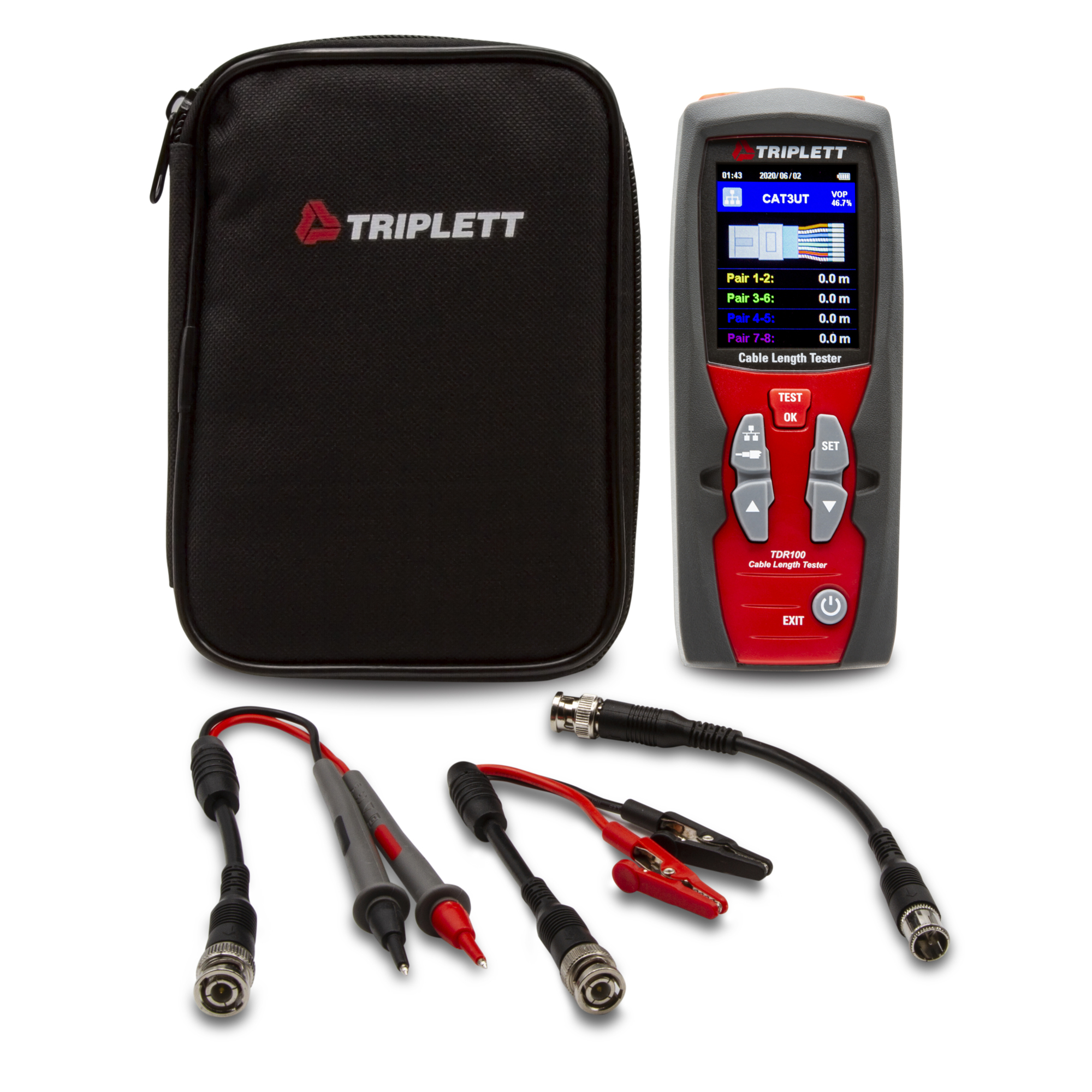 Triplett, Cable Length Tester, Model# TDR100 | Northern Tool