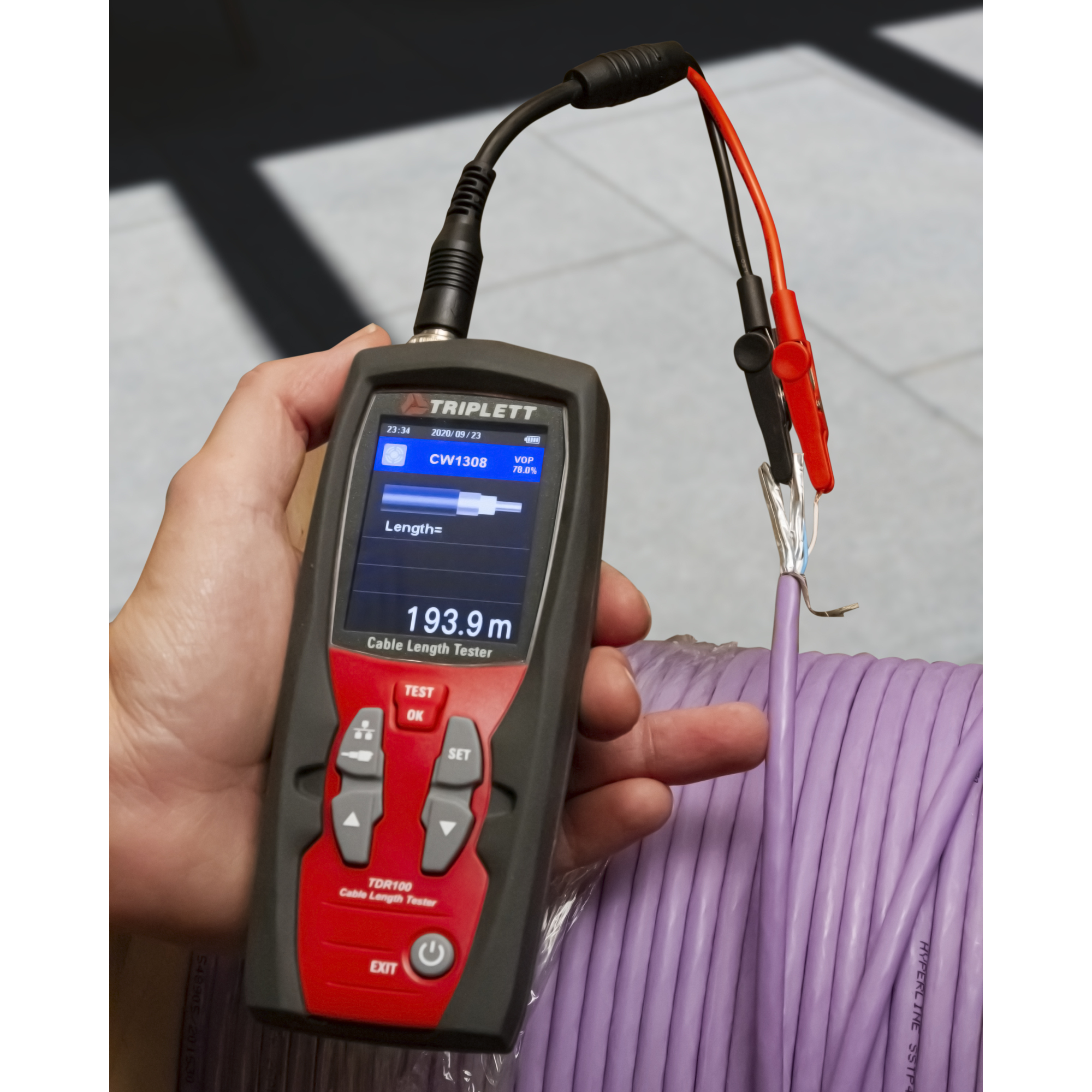 Triplett, Cable Length Tester, Model# TDR100 | Northern Tool
