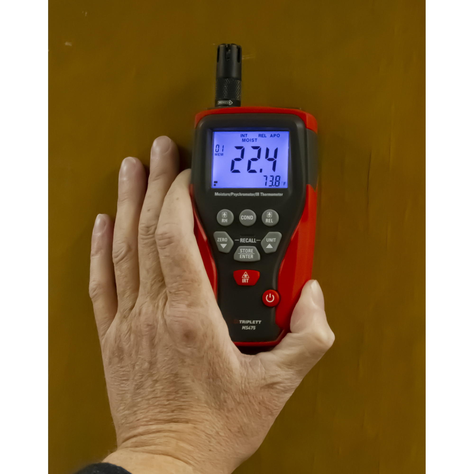 Triplett, Moisture/Psychrometer/IR Thermometer, Model# MS475 | Northern ...
