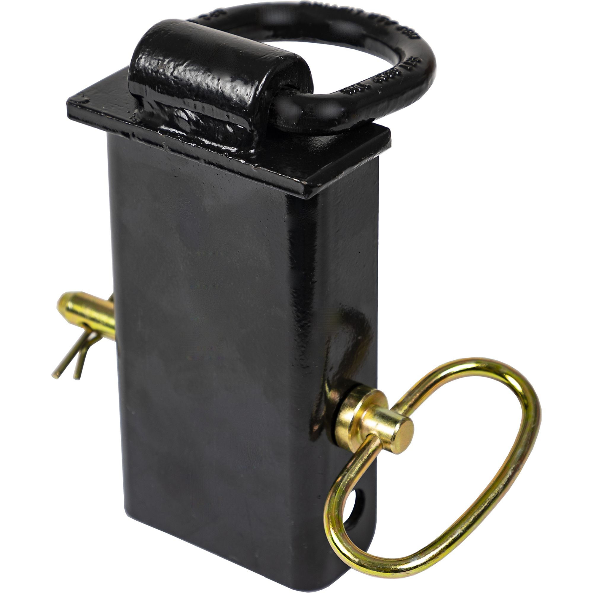 Buyers Products, D-RING, STAKE POCKET, BLACK PC, 4 PK, Diameter 0.5 in ...