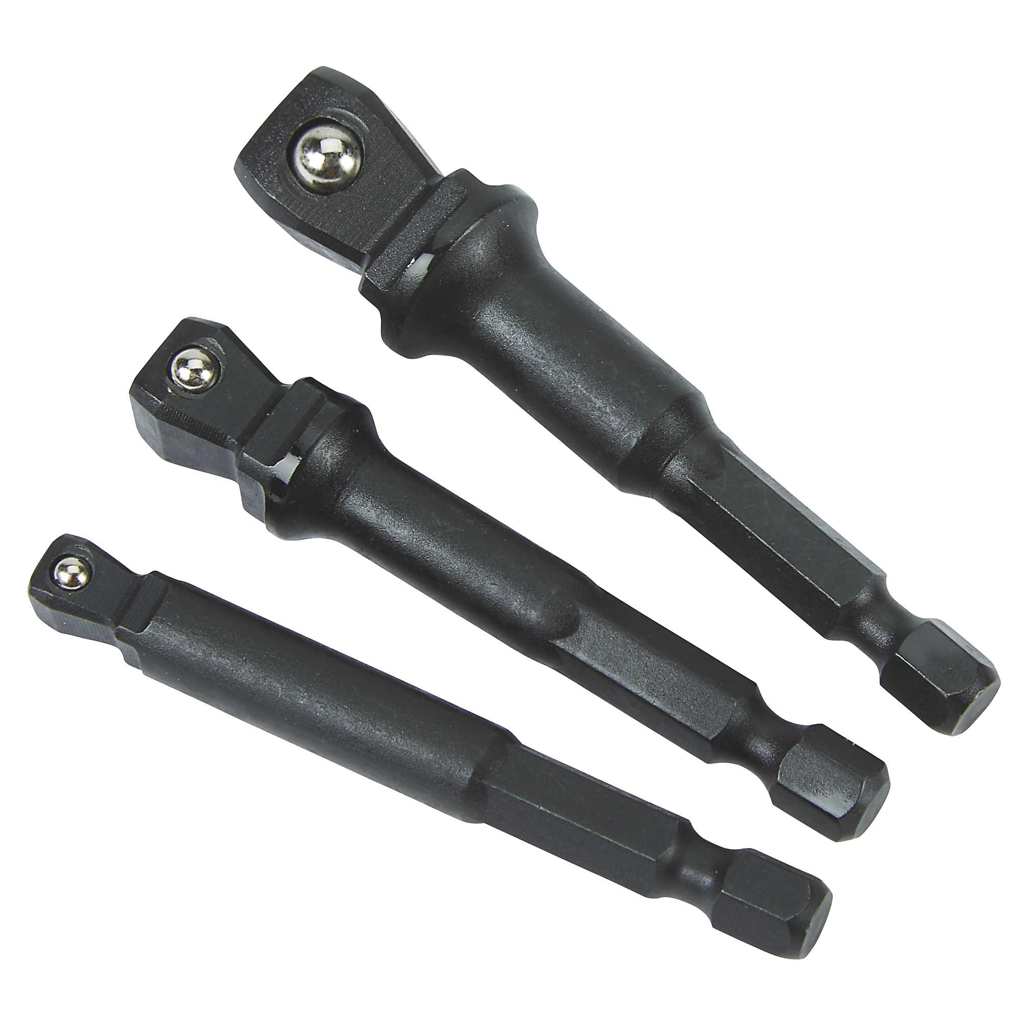 Klutch SAE Impact Wobble Socket Adapter Set, 3-Pc. | Northern Tool