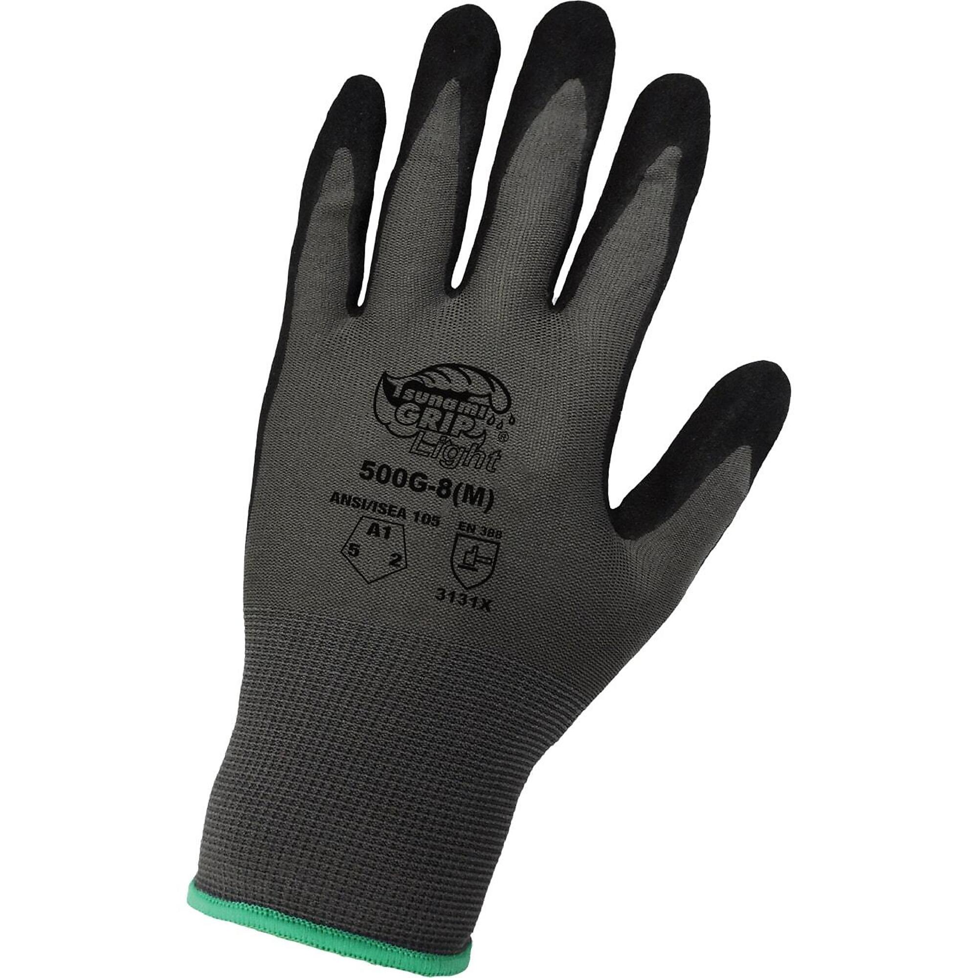 Global Glove Tsunami Grip®, 13ga Nylon, Nitrile Coated, A1 Cut Resist ...