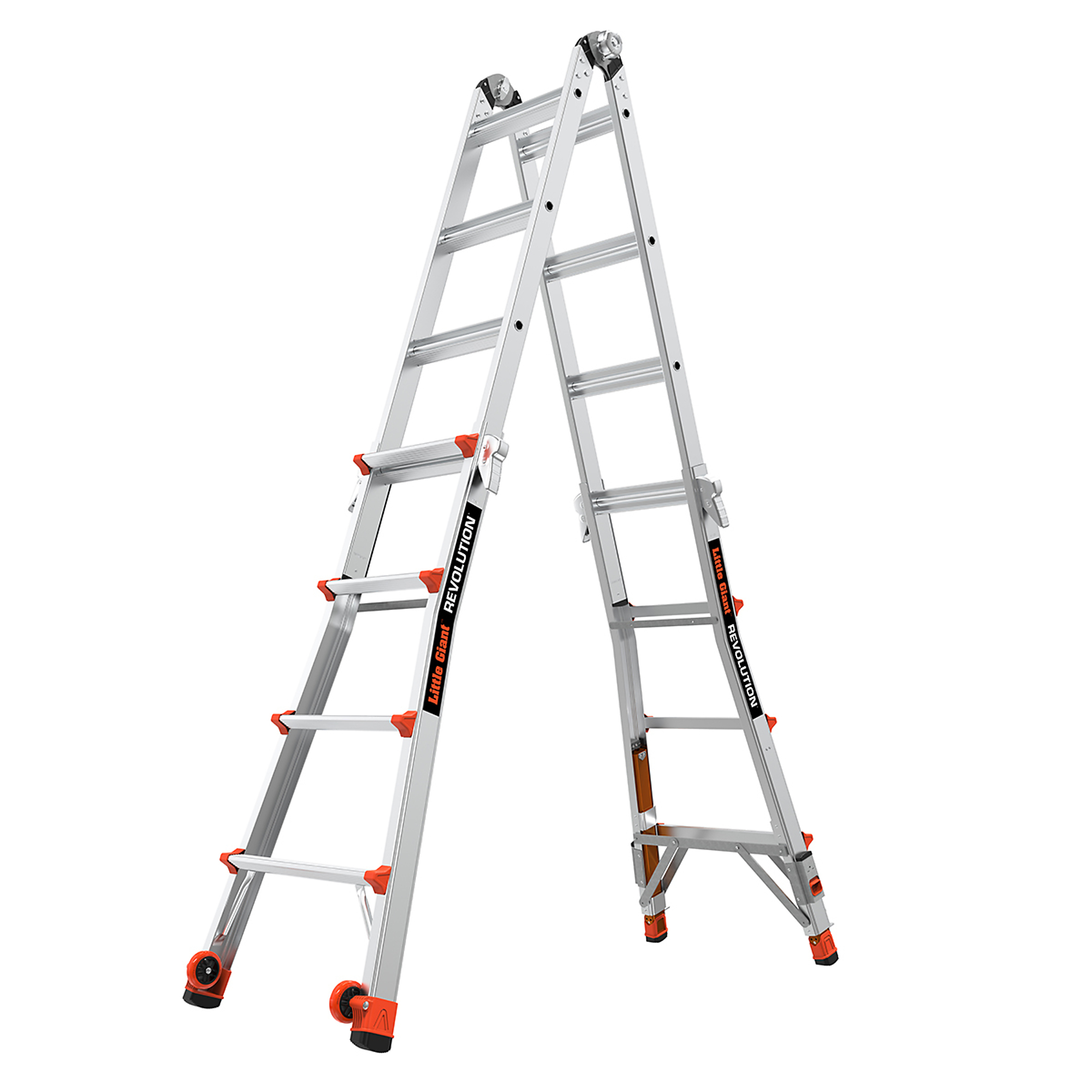Little Giant Revolution Multi-Position Ladder - 17ft., Aluminum, 300-Lb ...