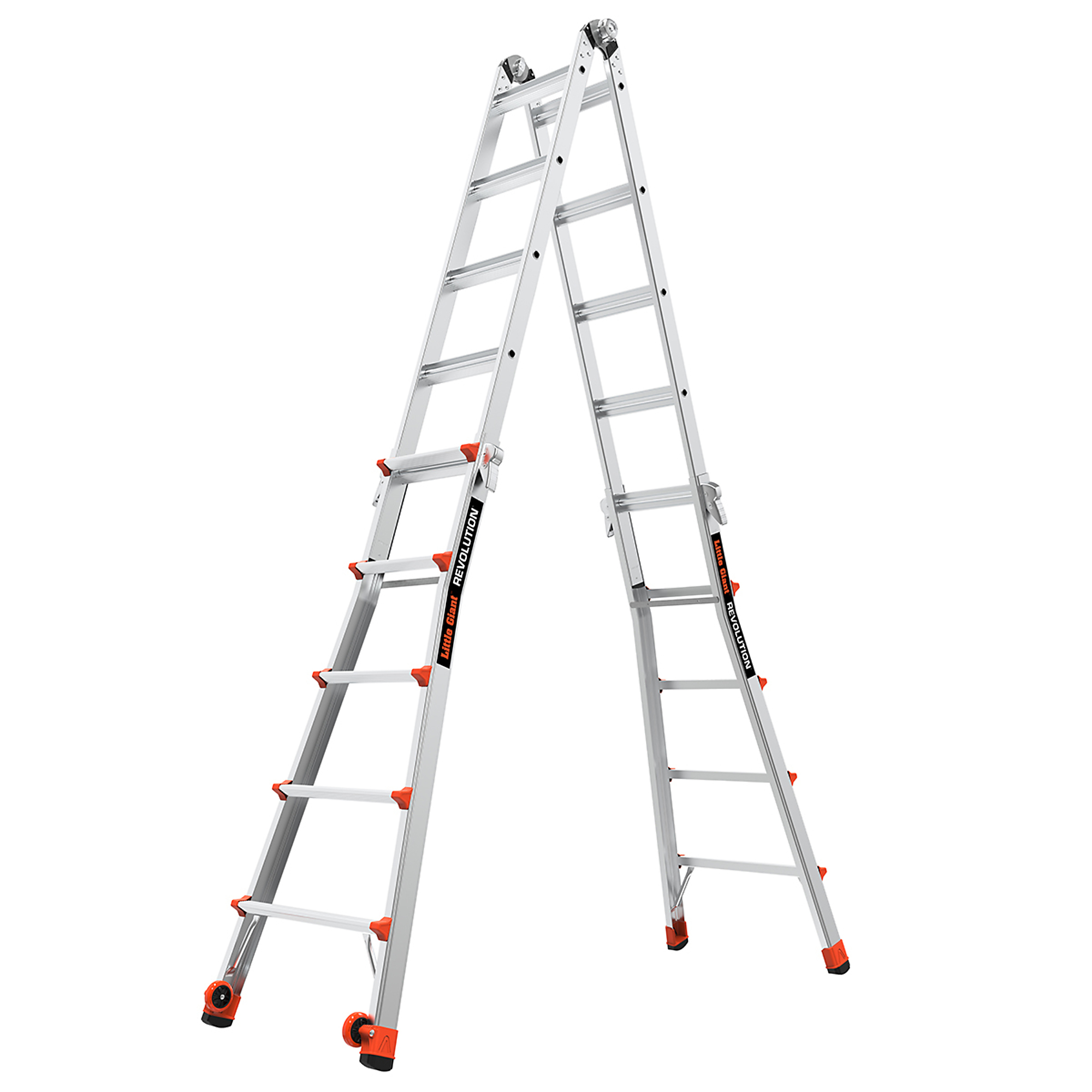 Little Giant Ladder, REVOLUTION 22 300lb Alum Articulated Extend Ladder ...