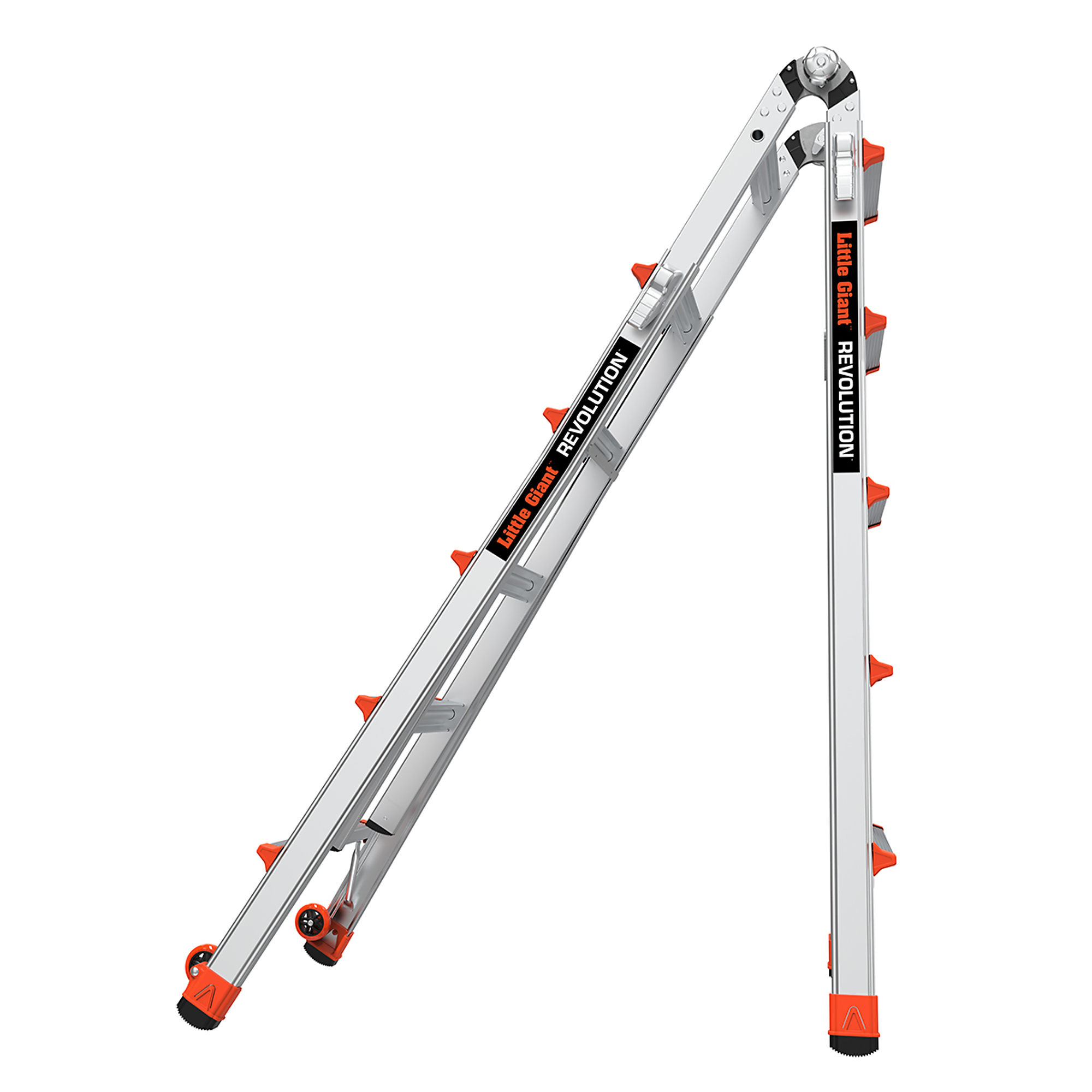 Little Giant Ladder, REVOLUTION 22 300lb Alum Articulated Extend Ladder ...
