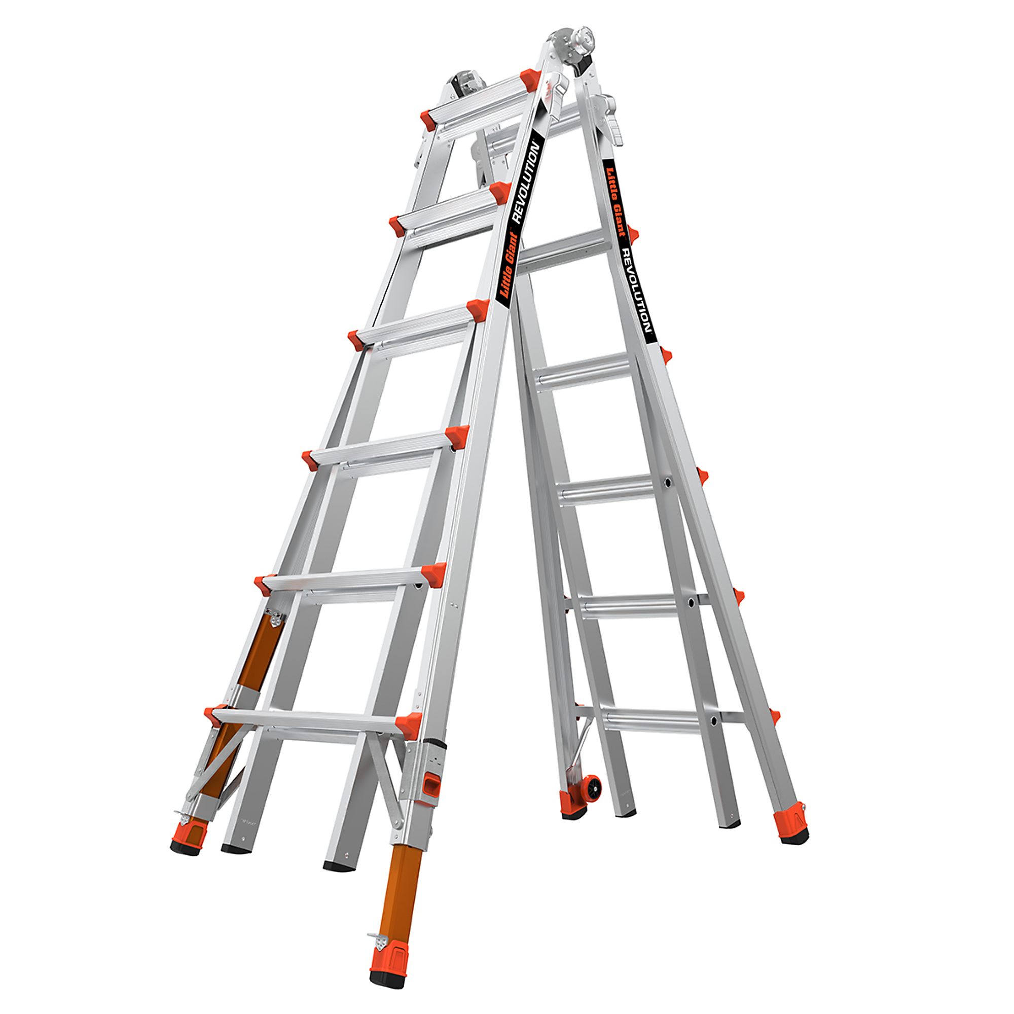 Little Giant Revolution Multi-Position Ladder - 26ft., Aluminum, 300-Lb ...