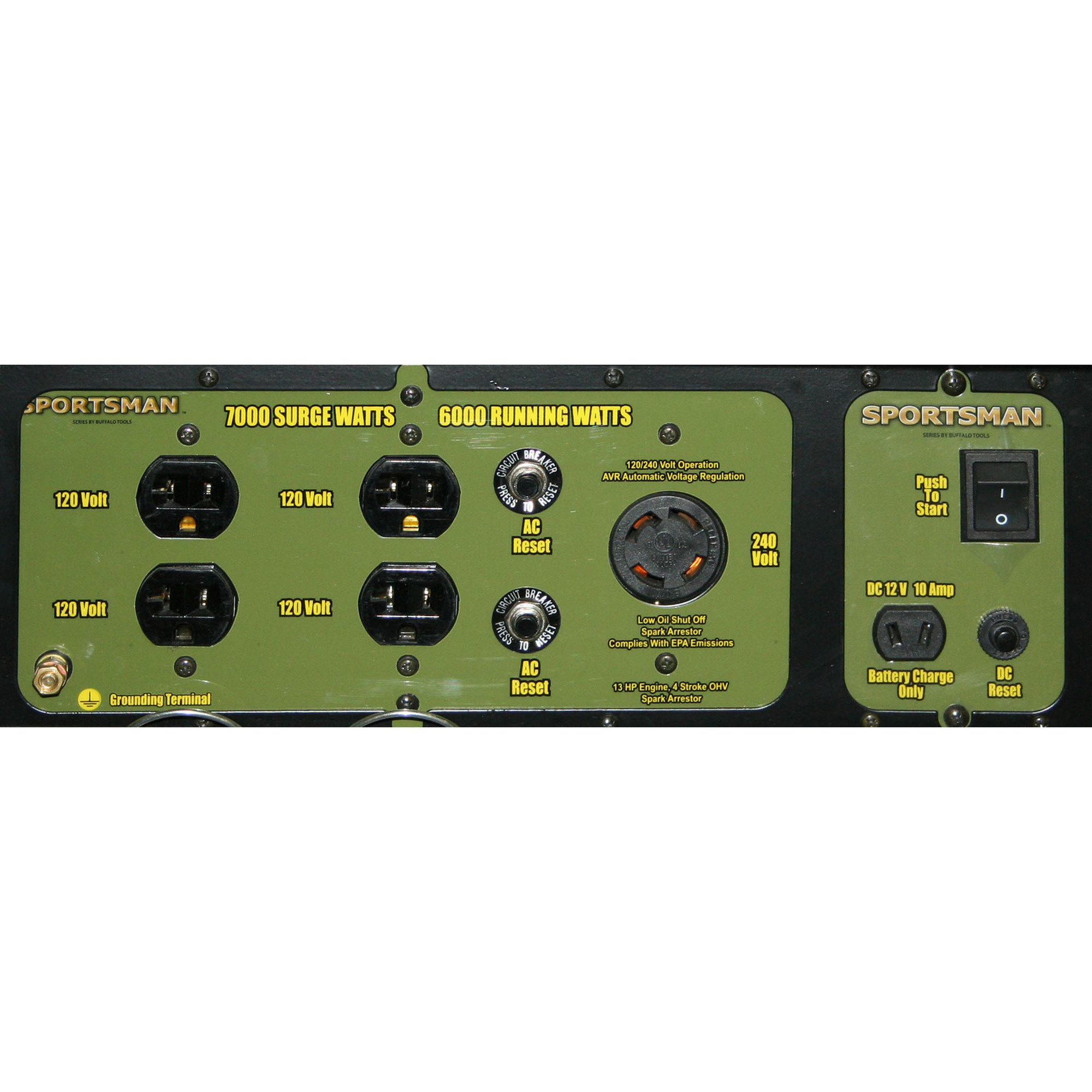 Sportsman, Propane 7000 Watt Generator, Surge Watts 7000 Voltage 120/ ...