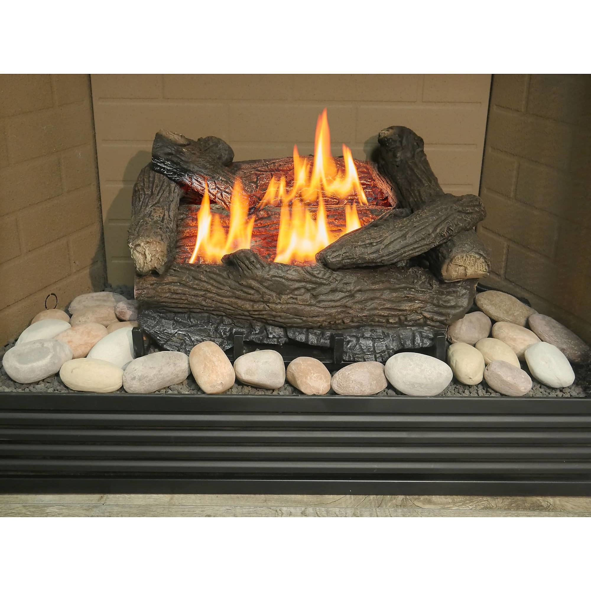 Bluegrass Living, Ceramic Fiber Rocks - Mixed Colors - Model# CFR-M ...