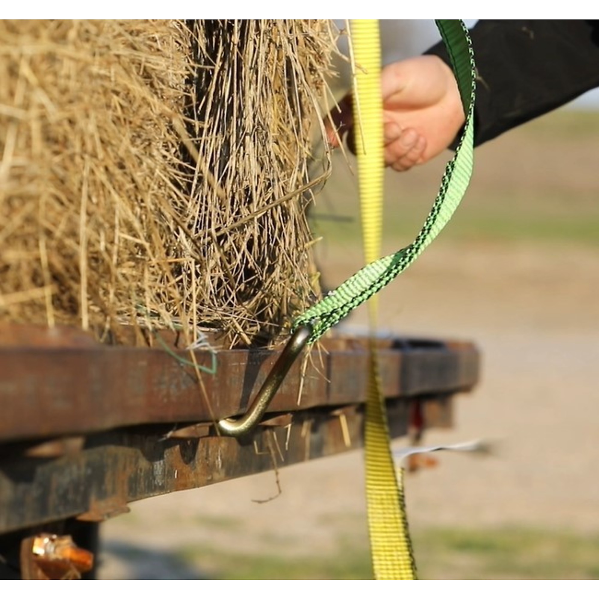 Fusion Grip, 2in.x27ft. Magnetic Wire Hook Rachet Tie-Down Strap ...