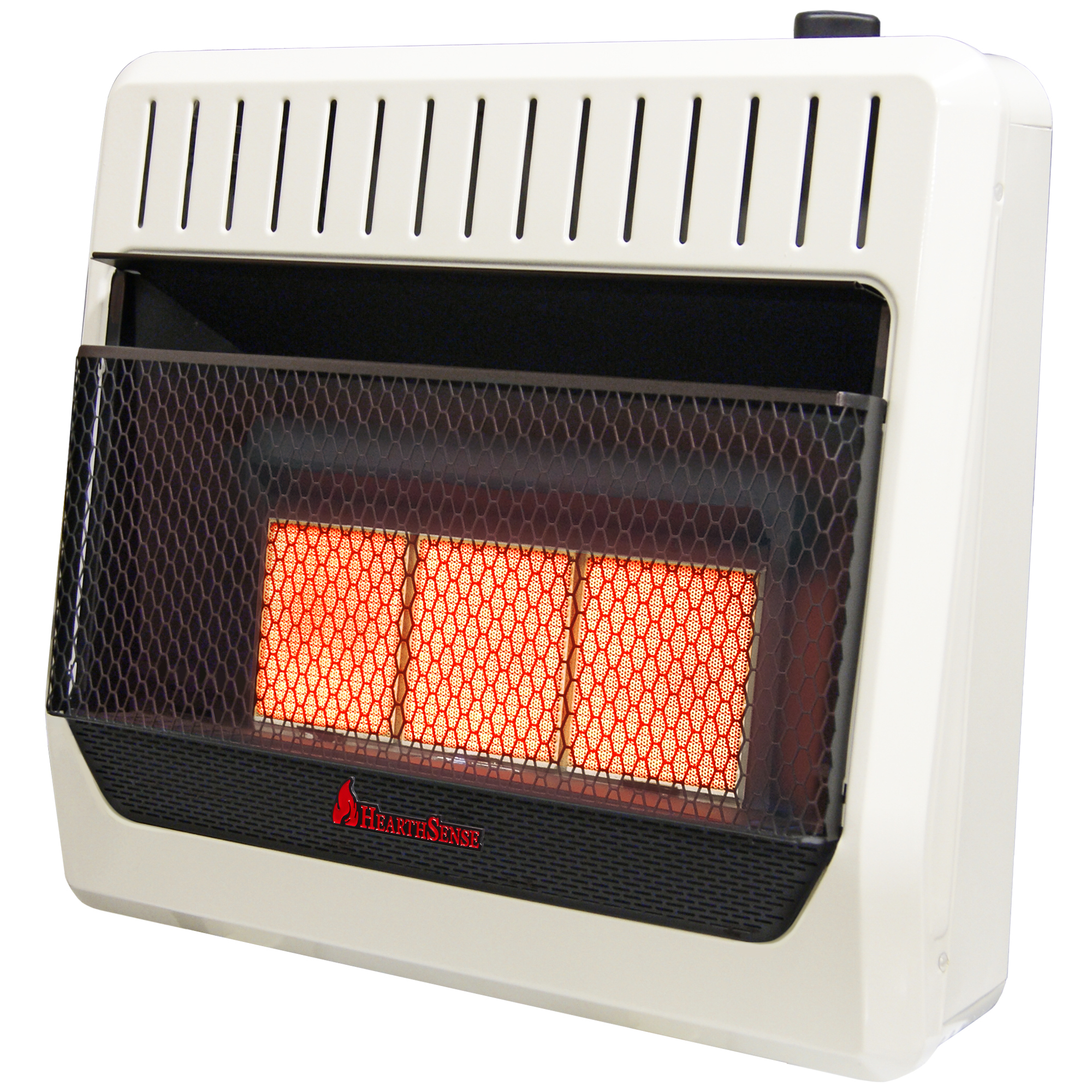 Bluegrass Living, Ventless Infrared Plaque Heater With Base and Bl ...