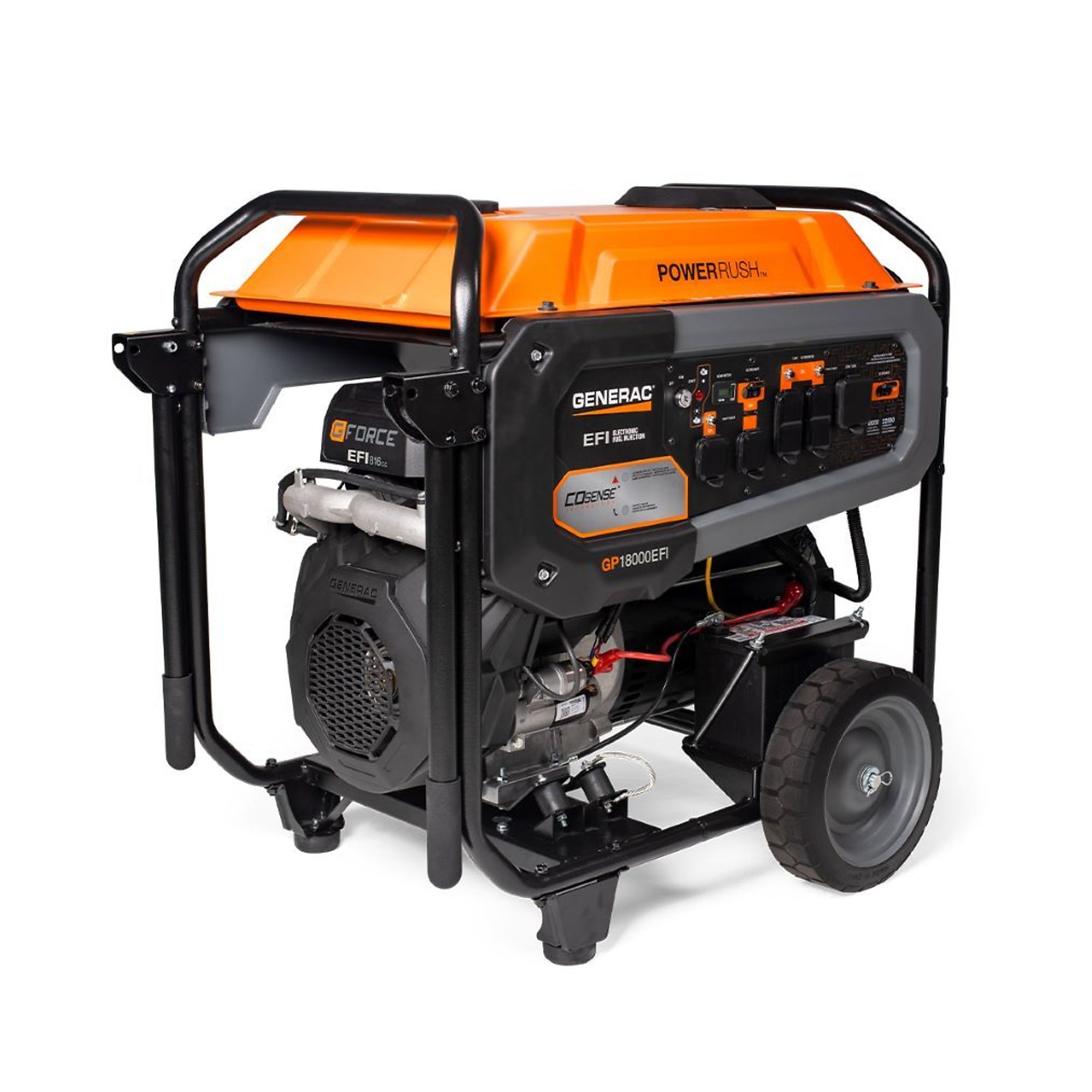 Generac, Portable Generator, Surge Watts 22500 Rated Watts 18000 ...