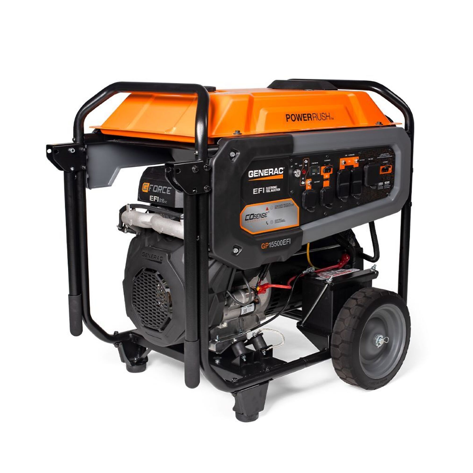 Generac, Portable Generator, Surge Watts 19300 Rated Watts 15500 ...