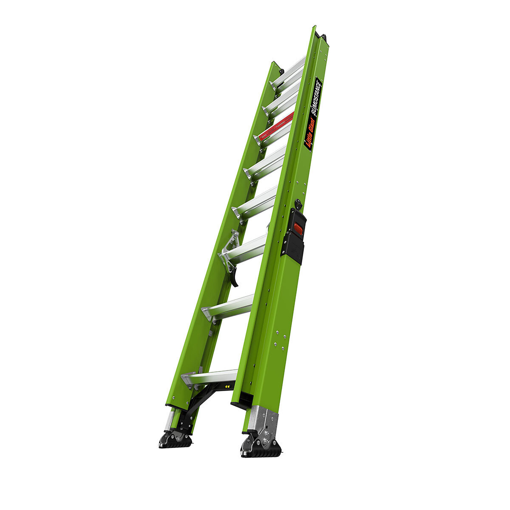 Little Giant Ladder, SUMOSTANCE 16 375lb Ext Ladder GROUND CUE/ClimbAng ...
