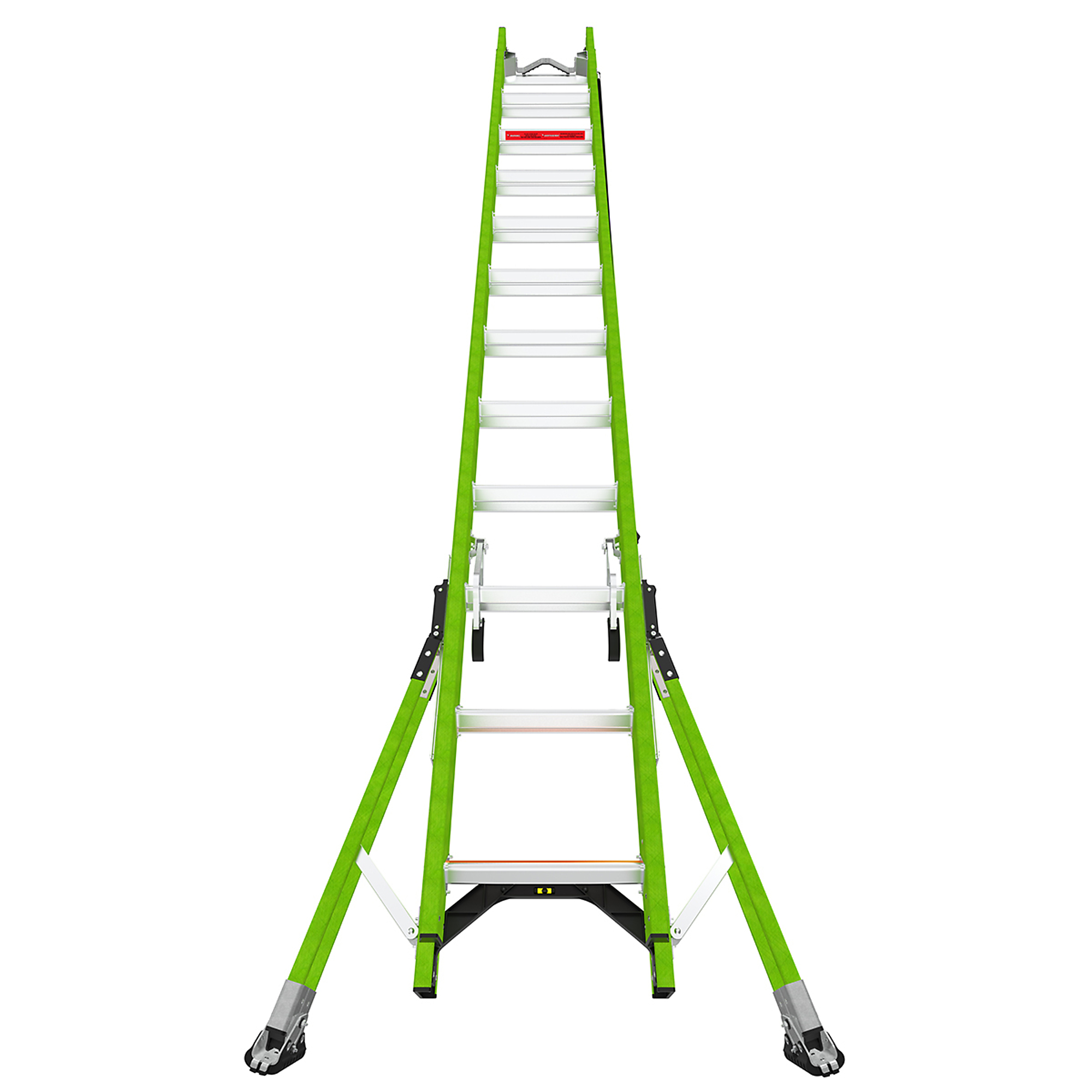 Little Giant Ladder, SUMOSTANCE 24ft. 375lb Ext Ladder GC VBAR SURESET ...