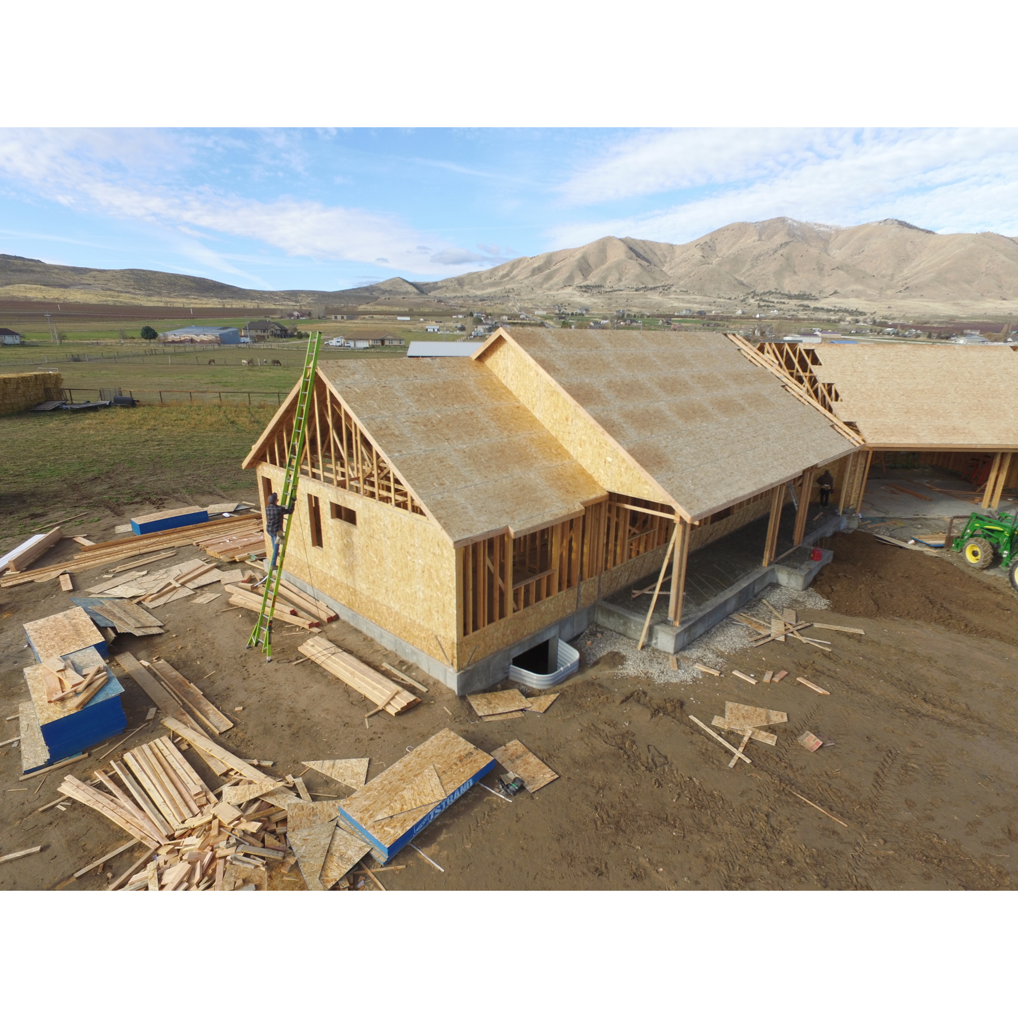 Little Giant Ladder, SUMOSTANCE 40ft. 300 lb. Fiberglass Extension ...