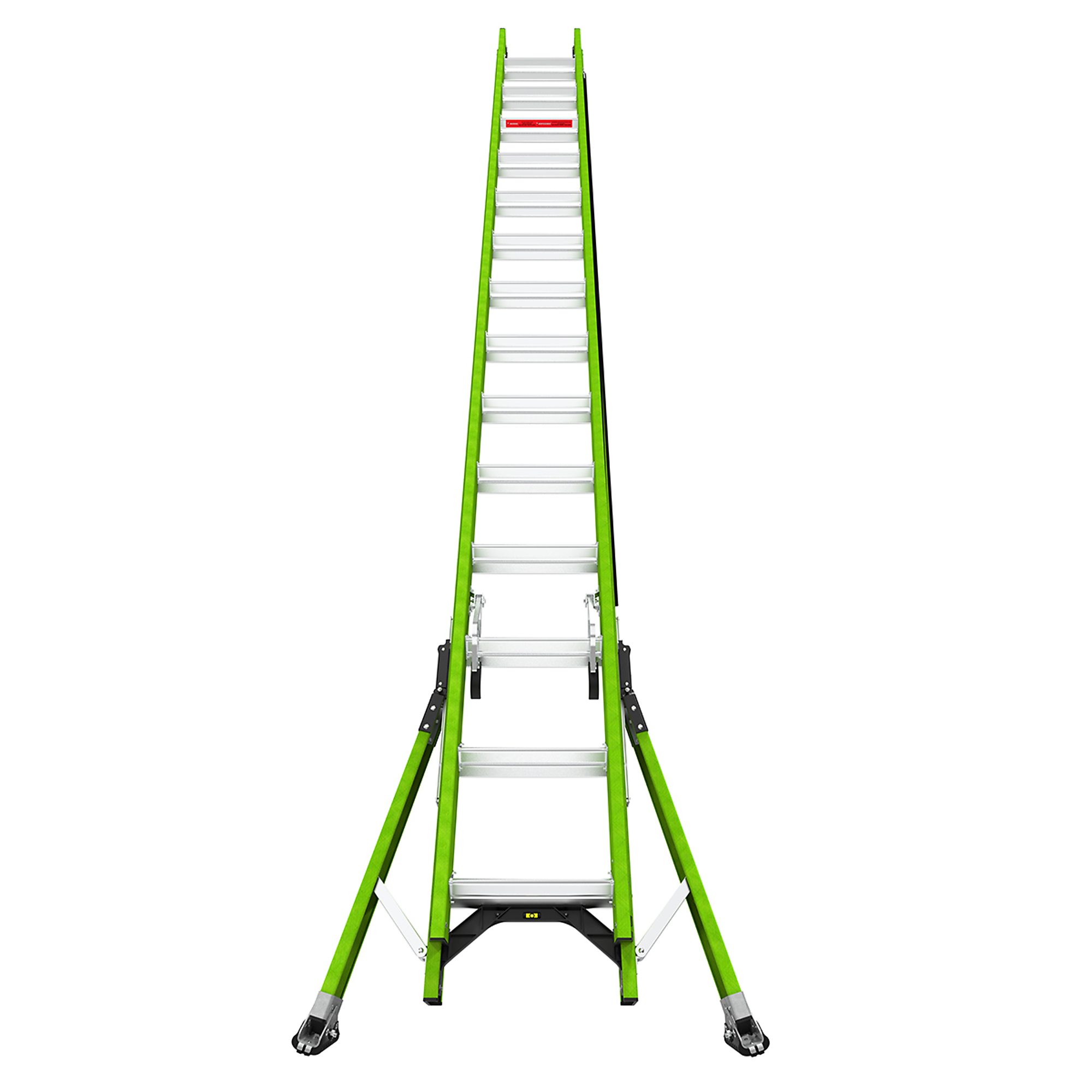 Little Giant Ladder, SUMOSTANCE 28ft. Ext. Ladder Climb Angle Level ...