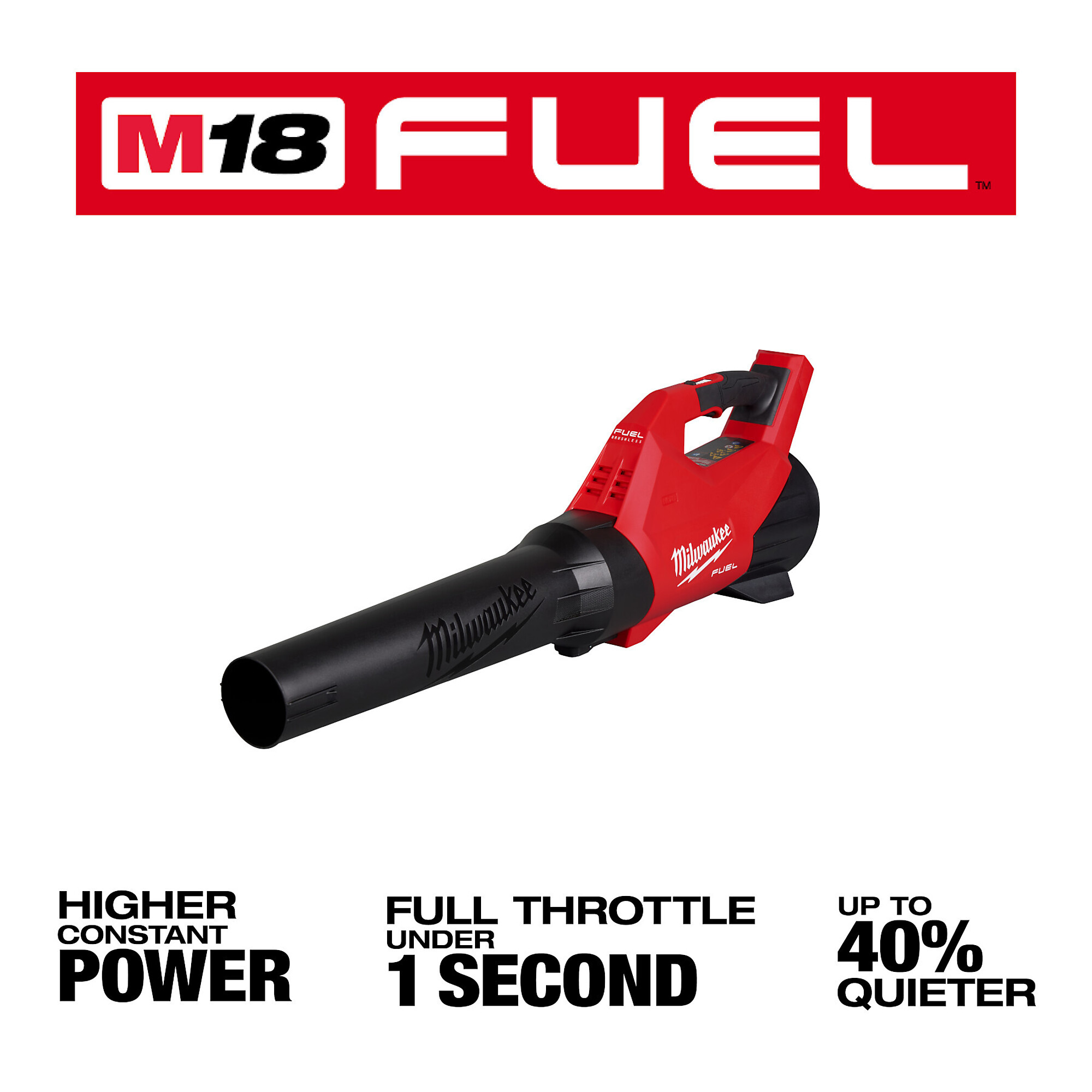 Milwaukee M18 FUEL18V Lithium Ion Cordless Handheld Blower Model 3017 20 Northern Tool