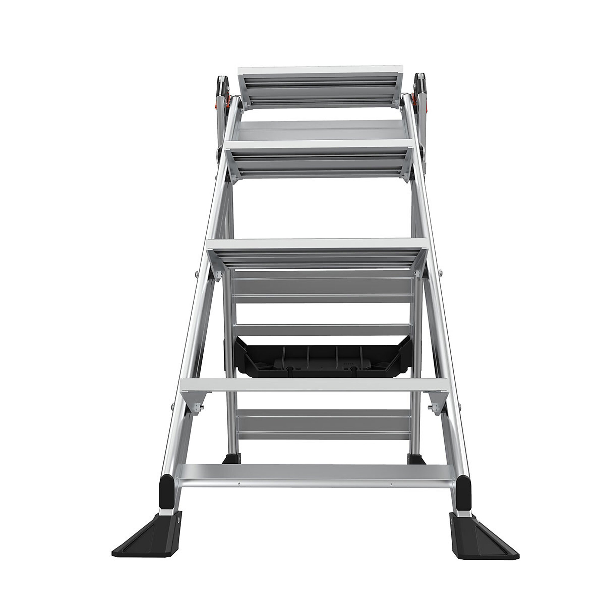 Little Giant Jumbo Step Stool - 4-Step, 3ft., Aluminum, 375-Lb ...
