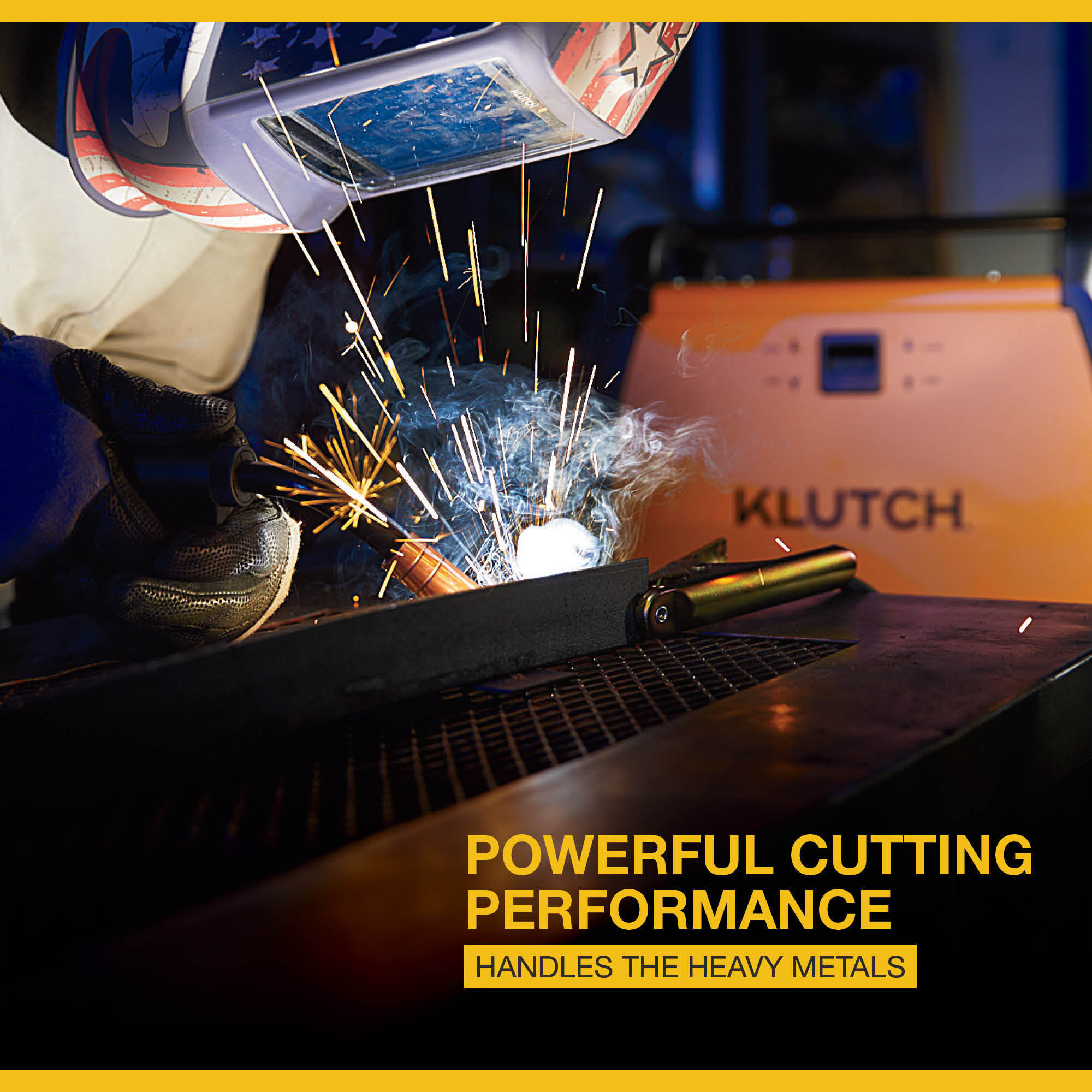 Klutch Dual-Voltage MIG/Flux-Core Welder with Inverter Technology, 120/ ...