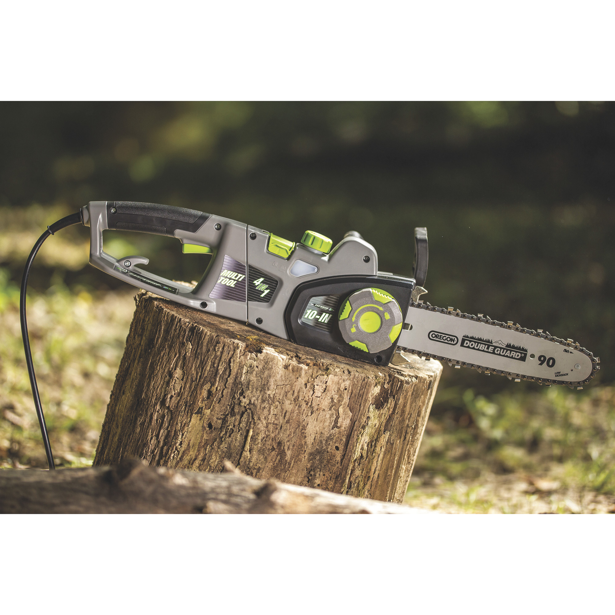 Earthwise 2-in-1 Corded Electric Convertible Pole Chainsaw, 8in. Bar ...