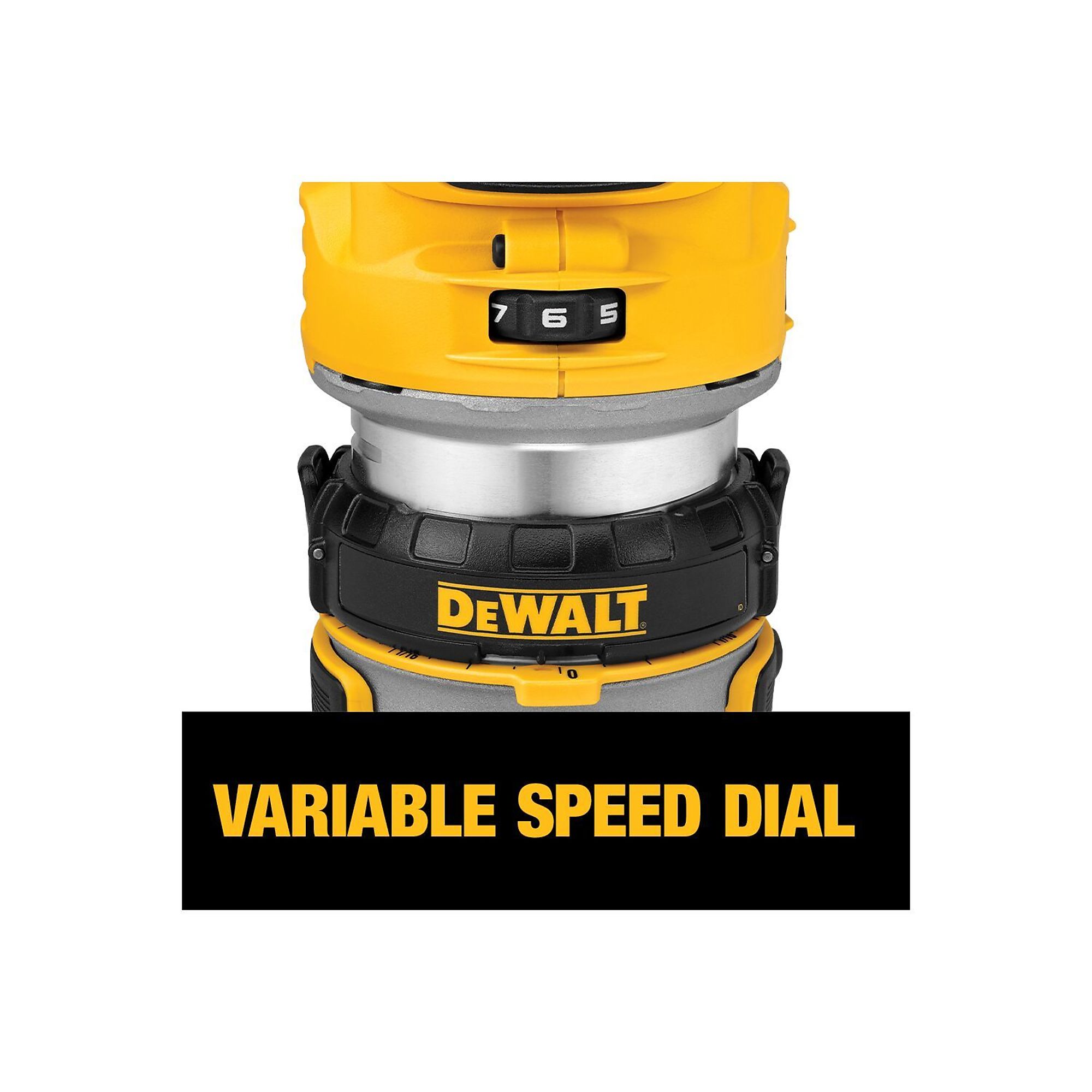 DEWALT, 20V MAX* XR Brushless Cordless Compact Router, Model# DCW600B ...