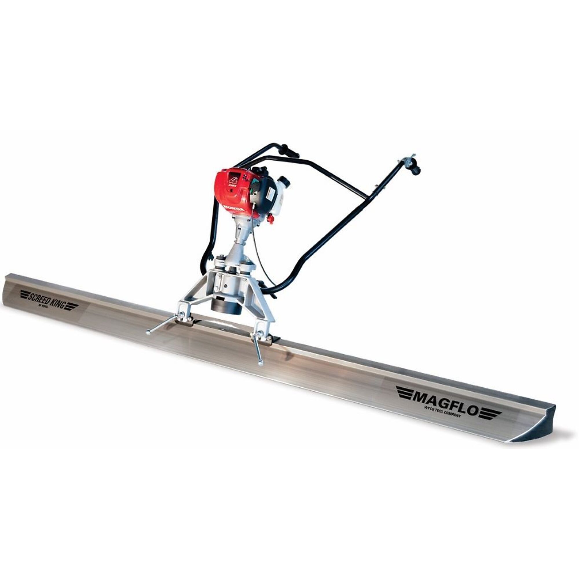 Wyco Screed King - 16ft. Screed Bar with One Bracket, Magnesium, Model ...