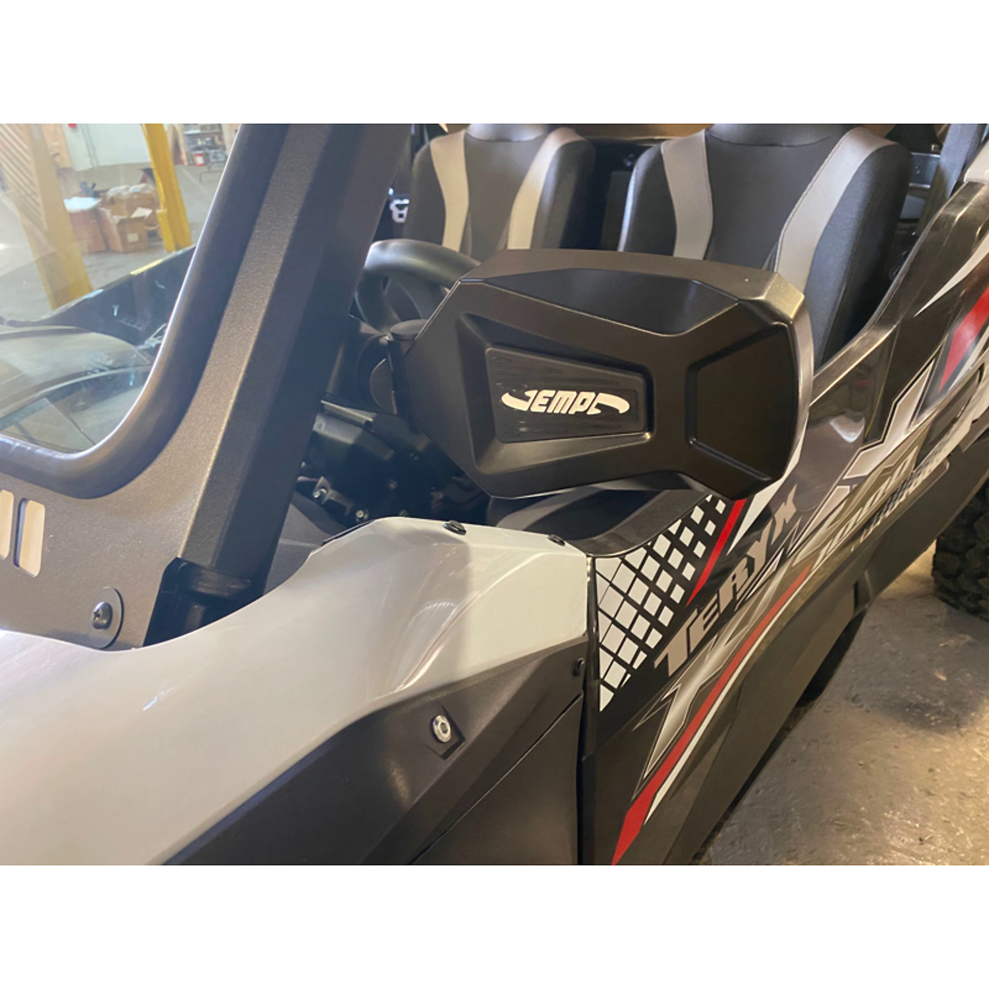 Extreme Metal Products, Smack Back Buggy Mirrors-1-3.4in., Model# 14057 ...