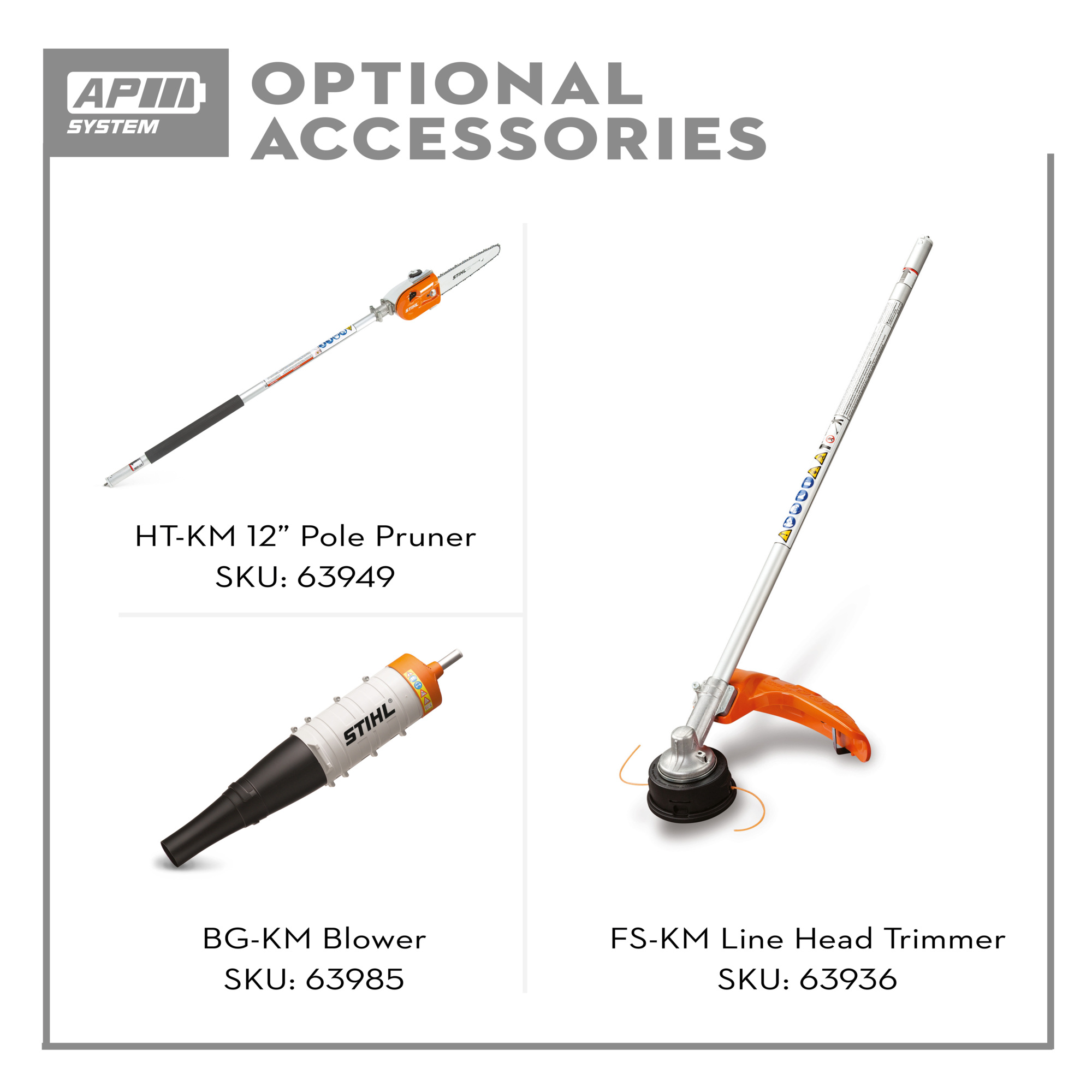 Stihl, Professional Lithium-Ion KombiSystem', Model# KMA 135 R SET | Northern Tool
