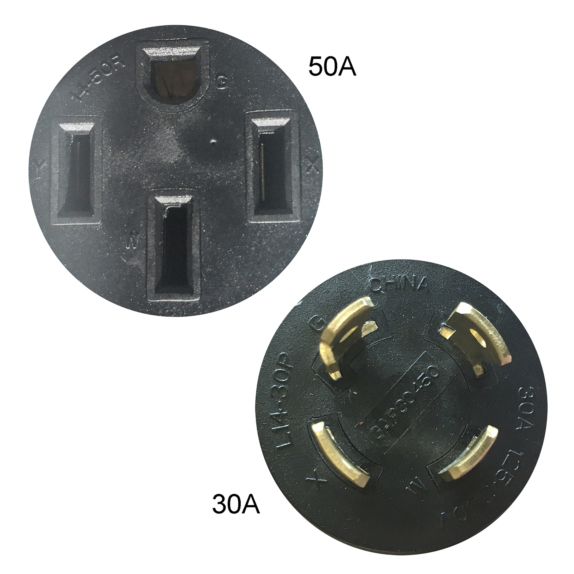 Sportsman Series, L14-30P Male to 14-50R Female Adapter Plug, Model ...