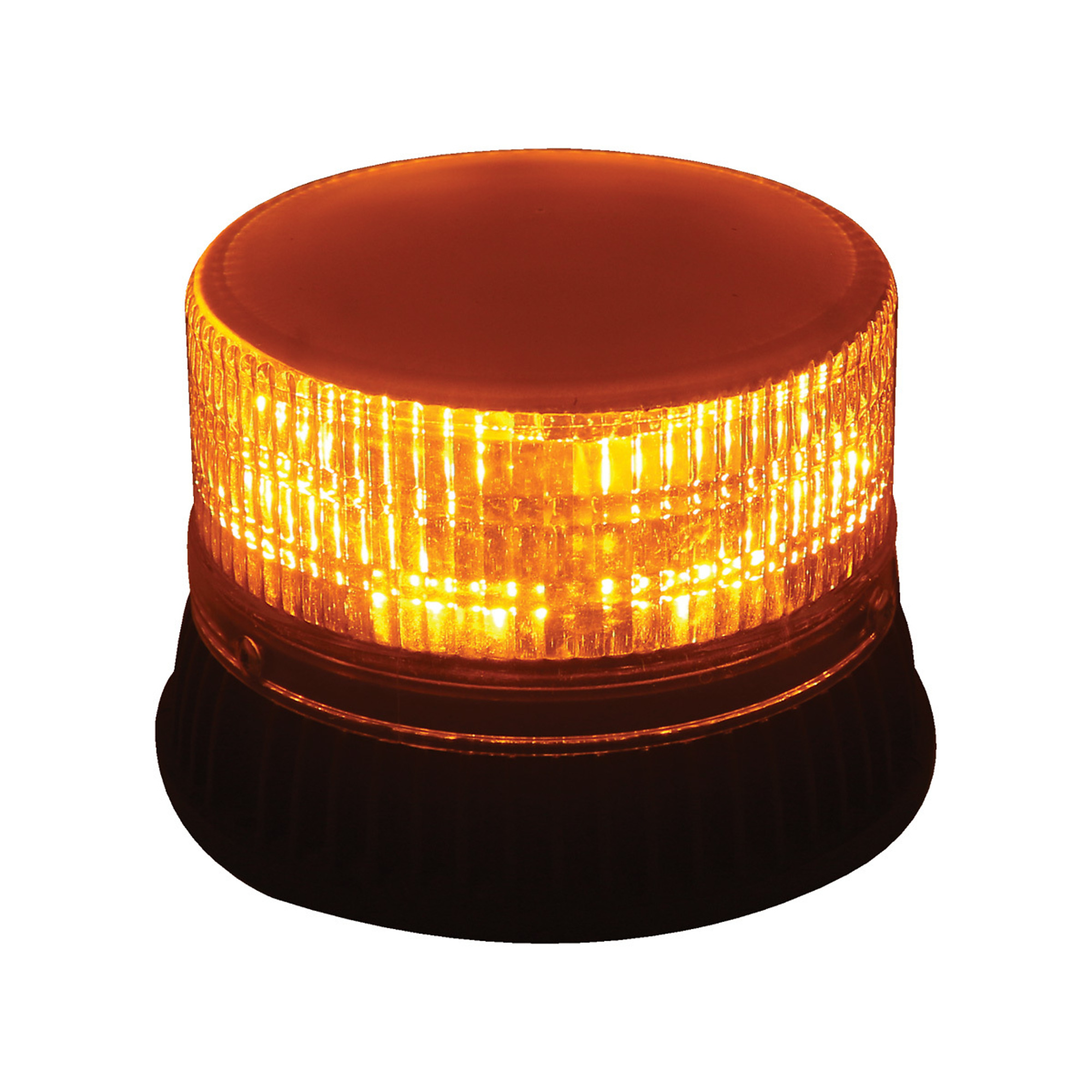 Race Sport Lighting, 16-LED Hi-Powered Beacon - Amber LED in White Lens ...