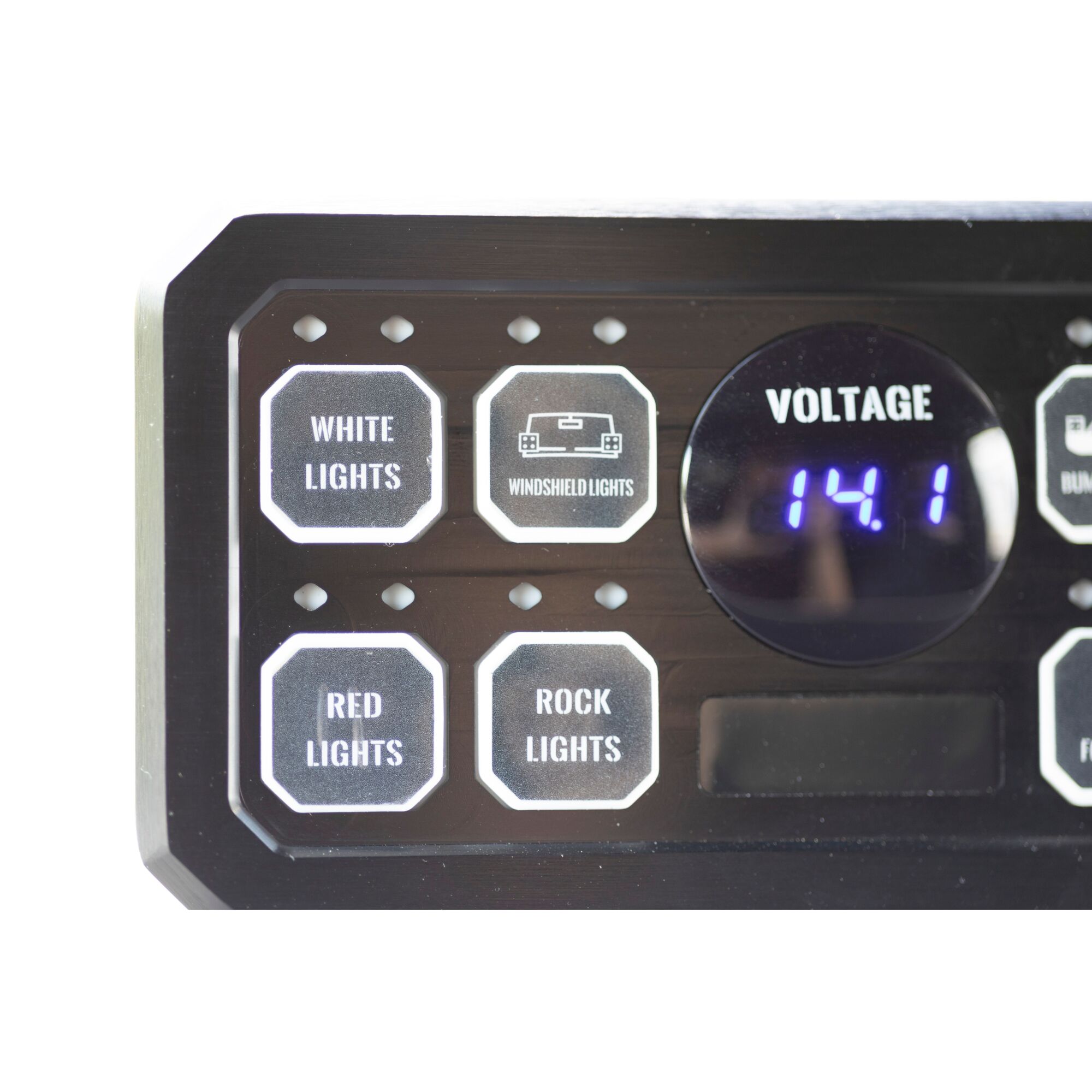 Race Sport Lighting, 8-Button Aux Univ Switch Panel w/ SLIM Control Box ...