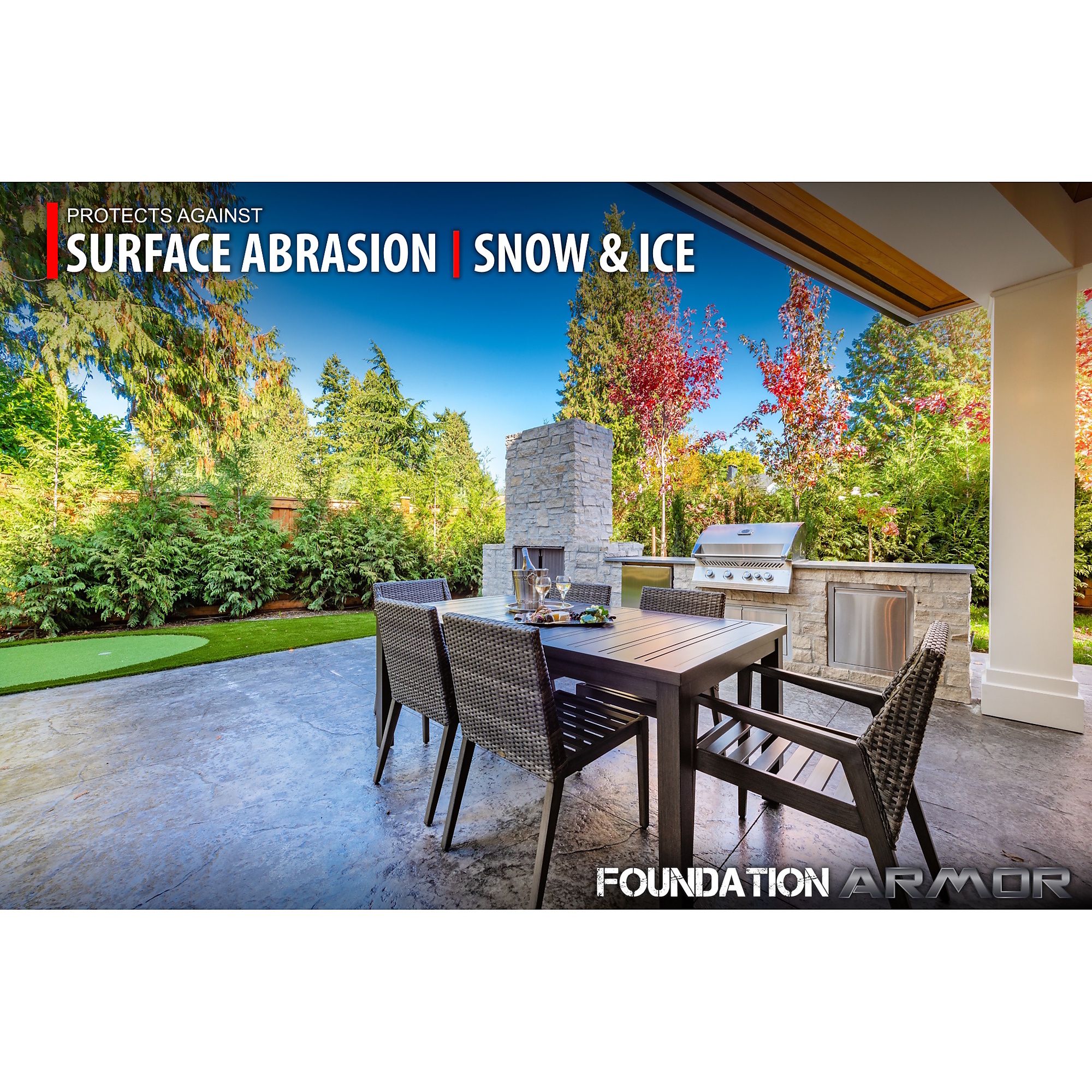 Foundation Armor, Low Gloss Wet Look Concrete and Paver Sealer ...