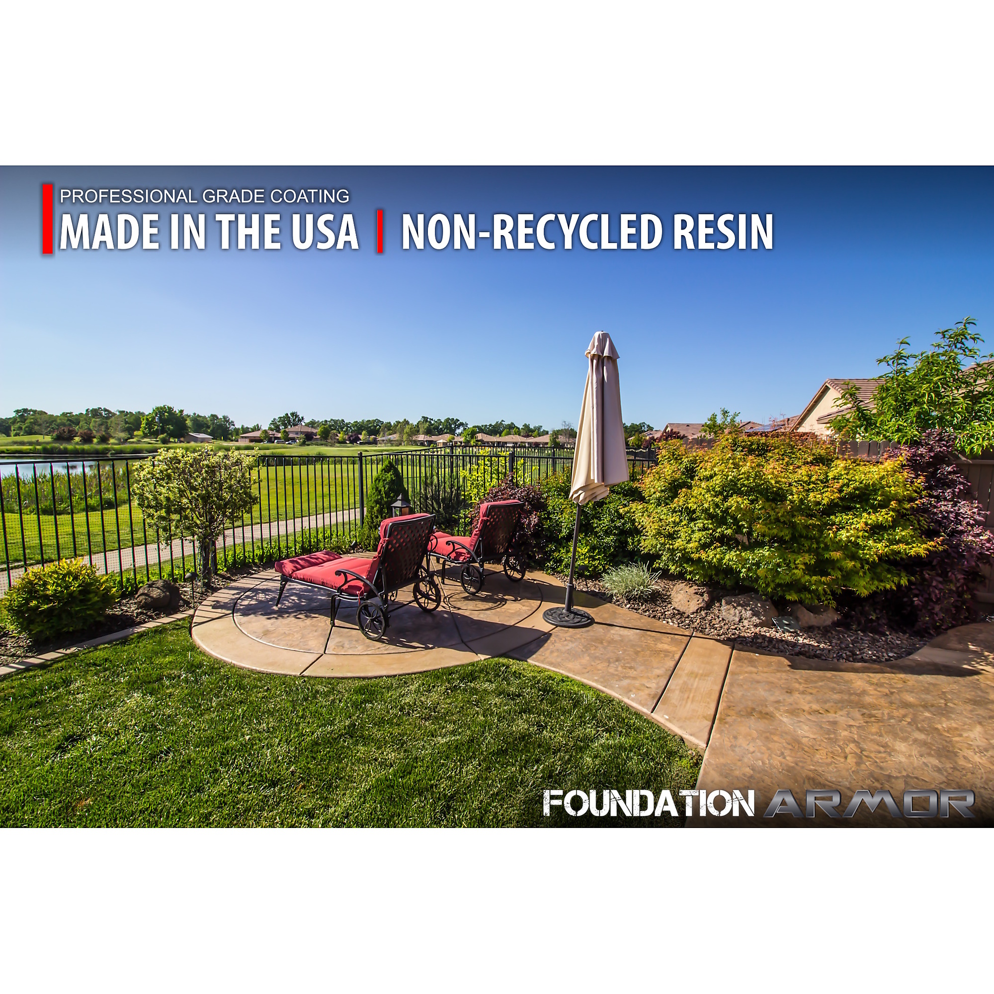 Foundation Armor, High Gloss Wet Look Concrete and Paver Sealer ...