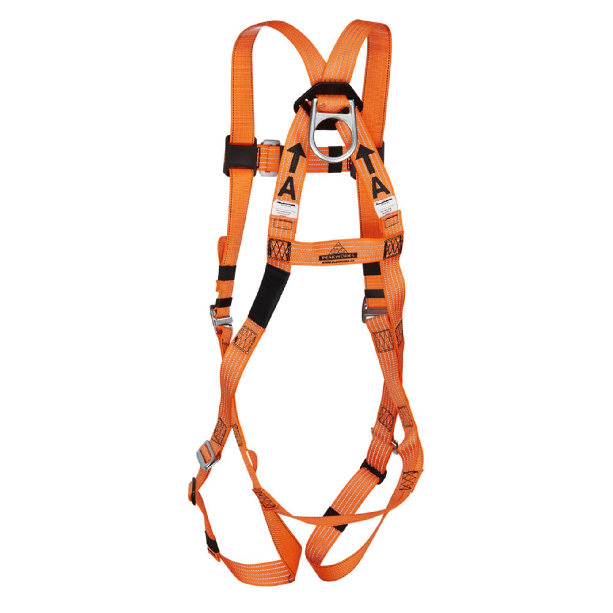 Peak Works, Contractor Harness 400 Lbs Class A, Weight Capacity 400 lb ...