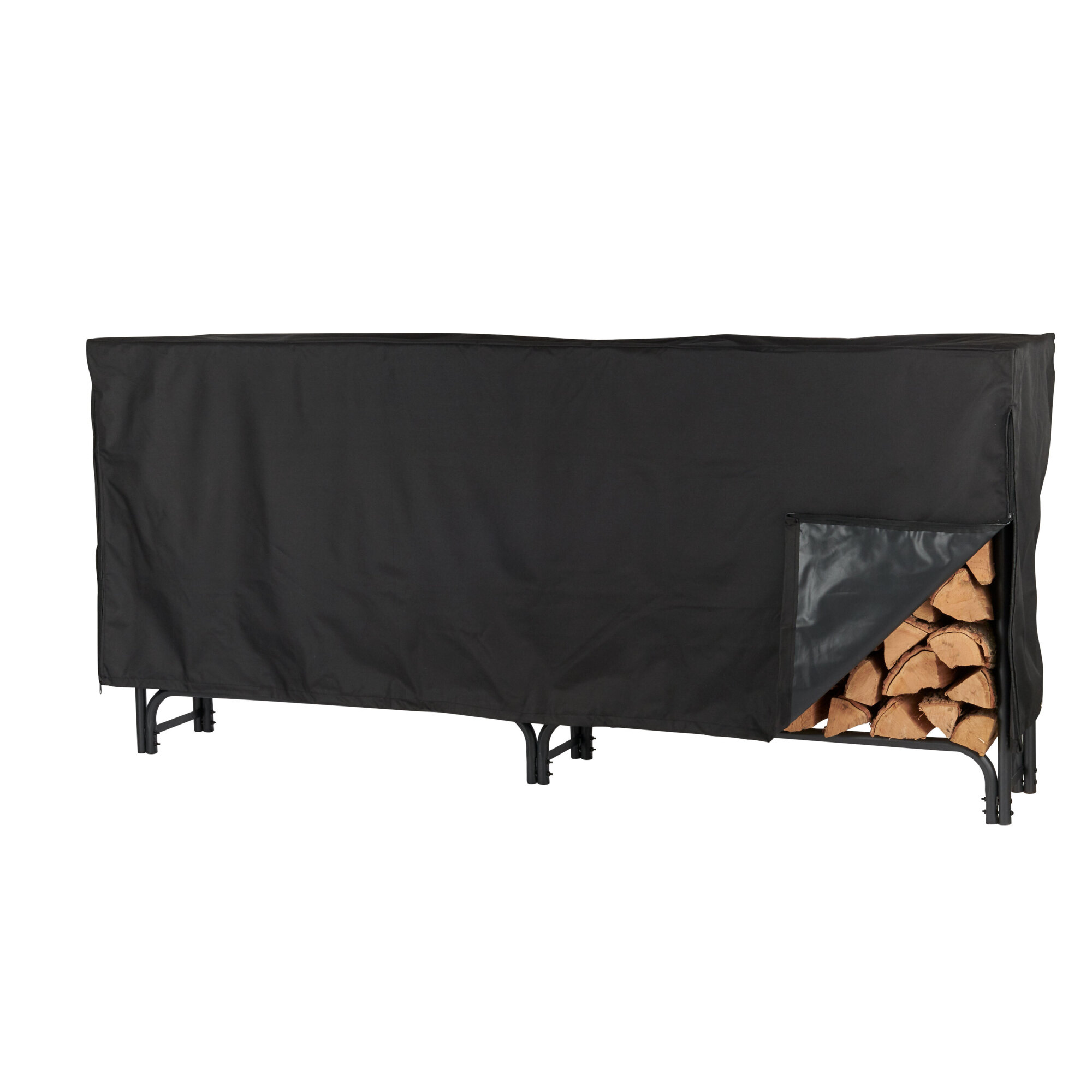 Shelter, Deluxe Log Rack Cover, Extra Large, Length 2 ft, Material ...