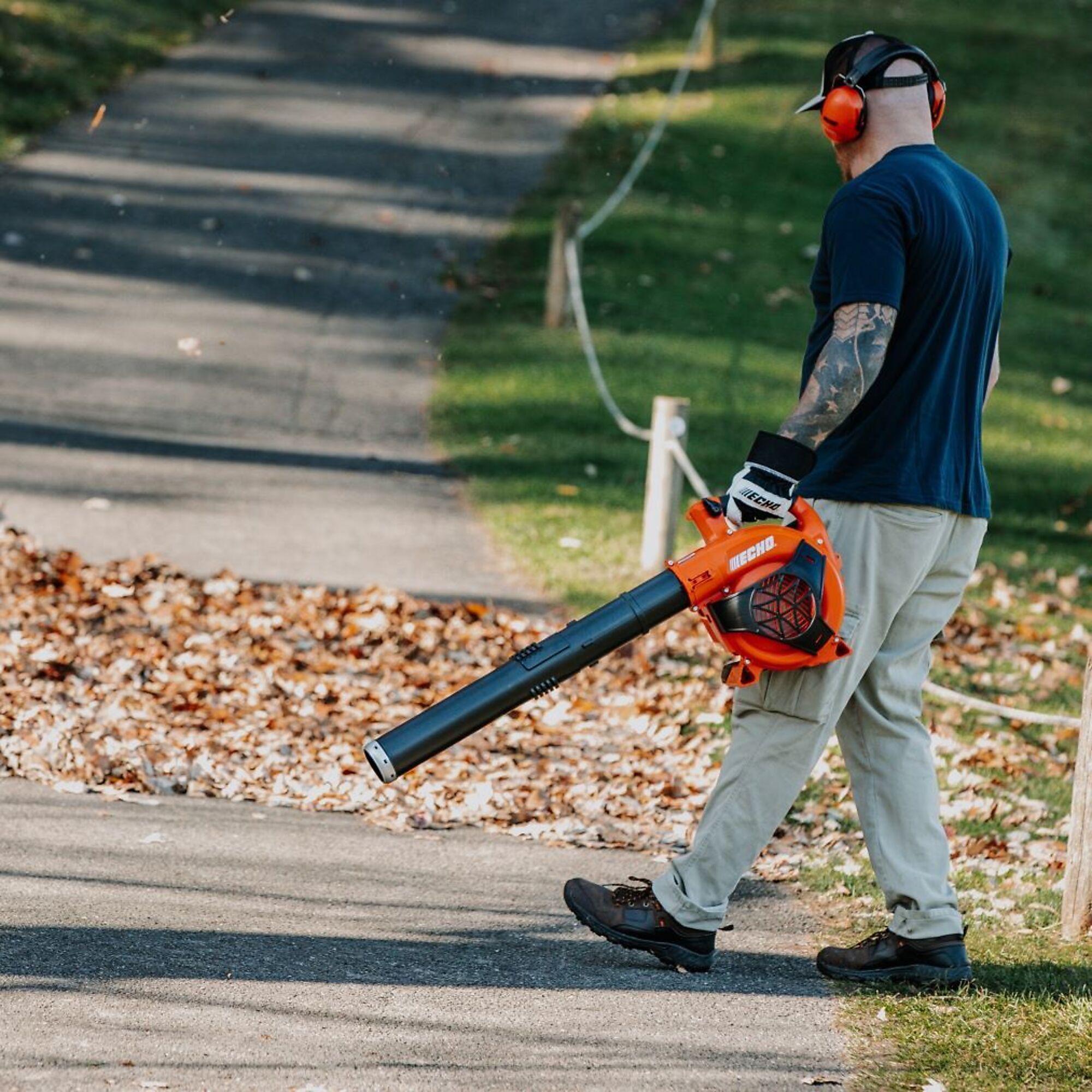 ECHO X Series, Gas-Powered Handheld Leaf Blower, Model# PB-2620 ...