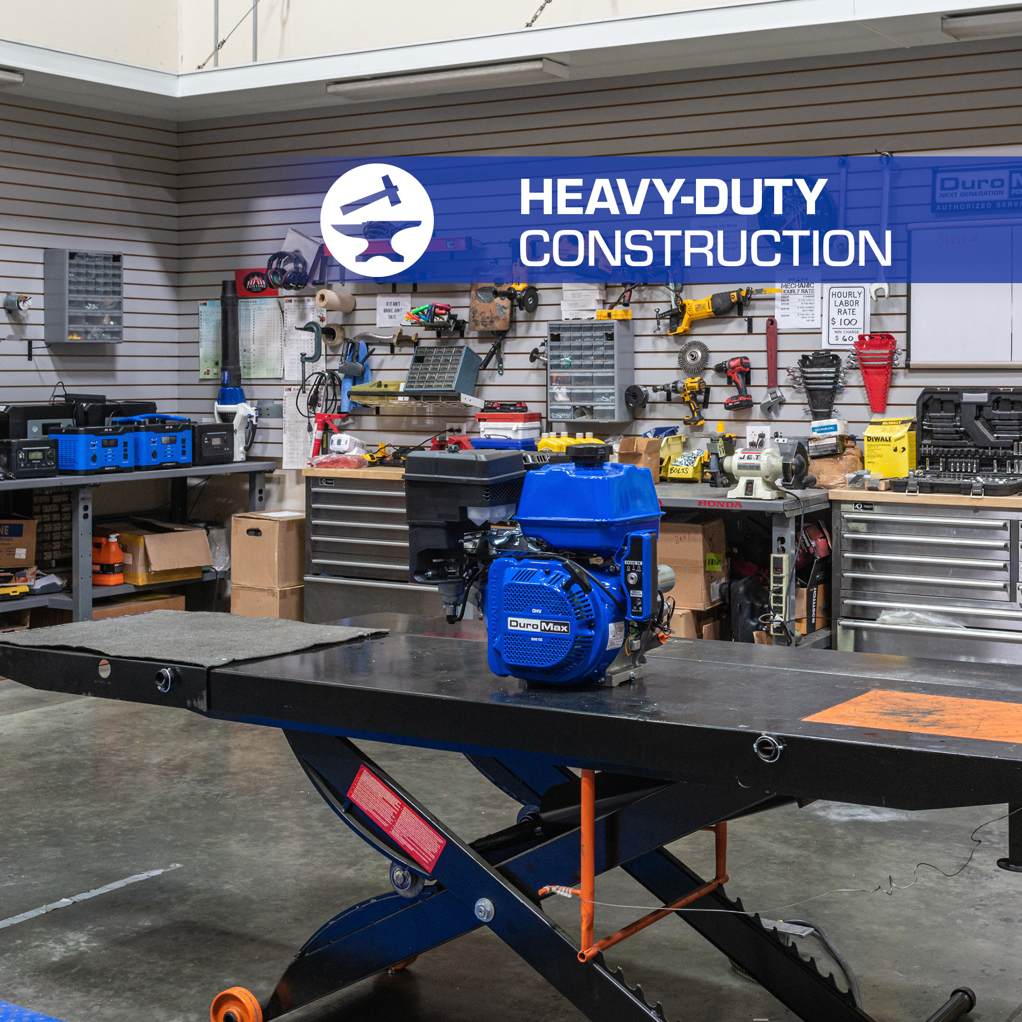 DuroMax, 500cc Gasoline Engine, Engine Displacement 500 cc, Engine Type ...