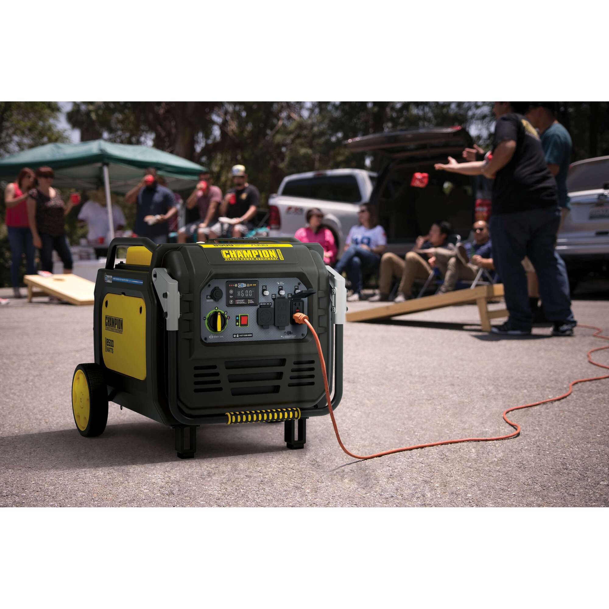 Champion Power Equipment, 8500/7000w Inverter Generator Ele Start CO ...