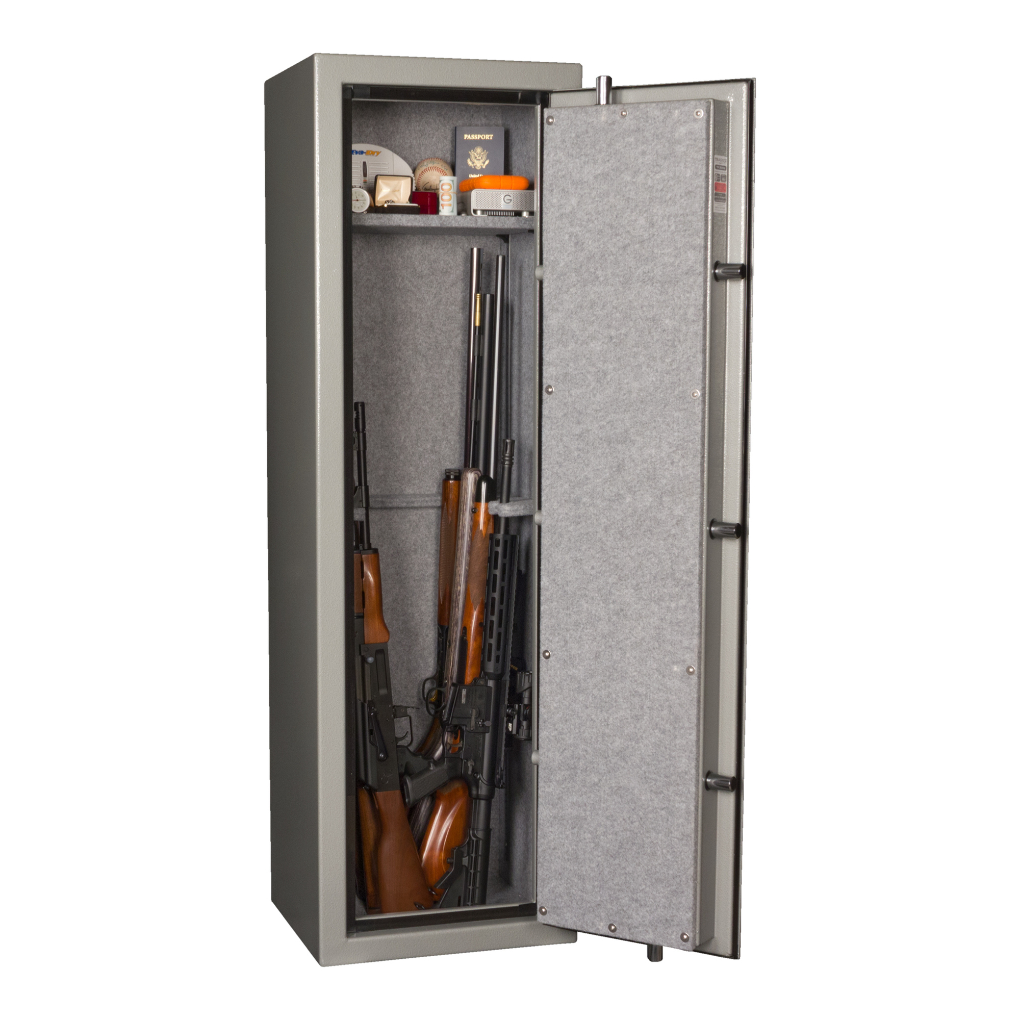 Tracker Safe, 8-Gun, 30 Min Fire Safe, Mechanical/Dial Lock, Lock Type ...