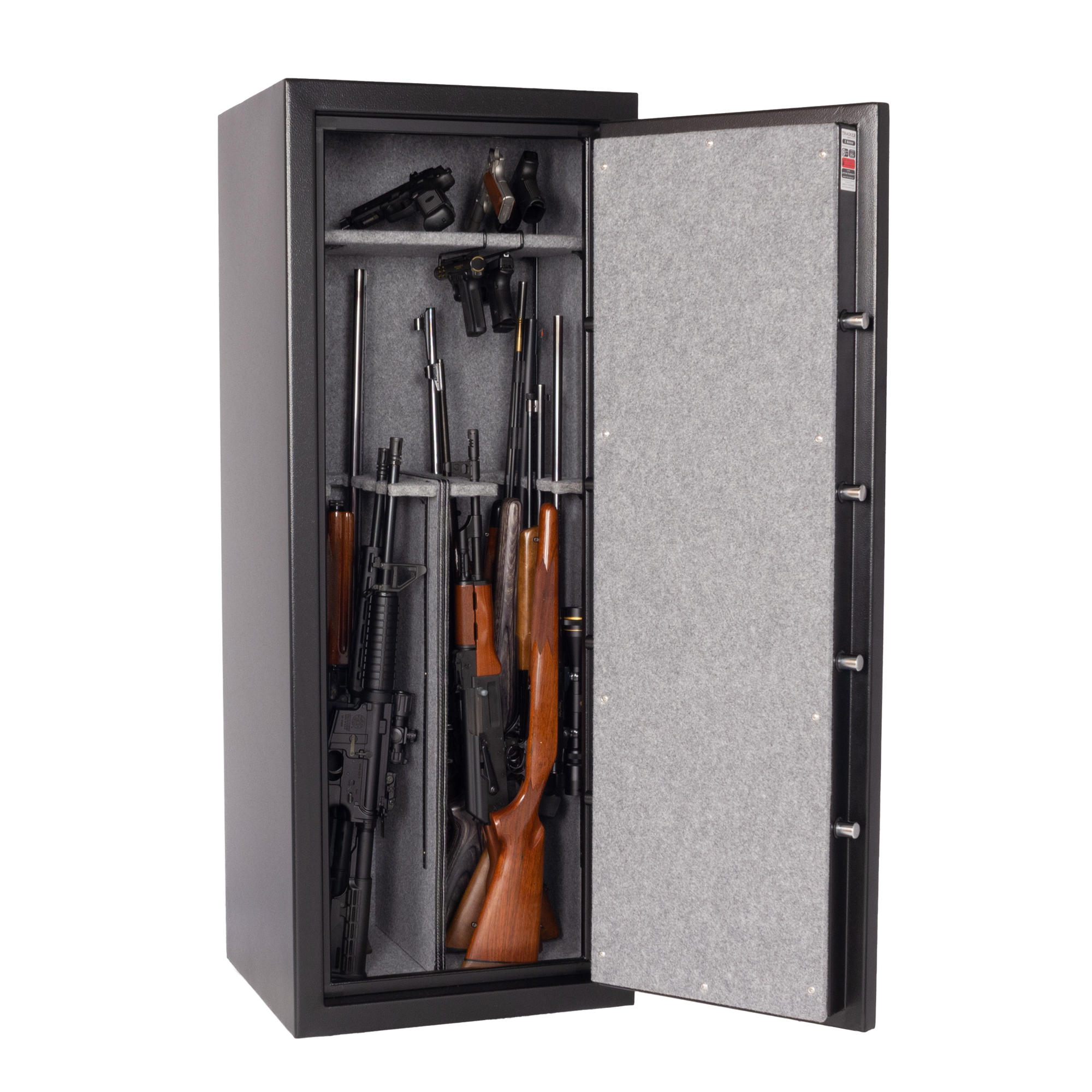 Tracker Safe, 16-Gun, 30 Min Fire Safe, Mechanical/Dial Lock, Lock Type ...