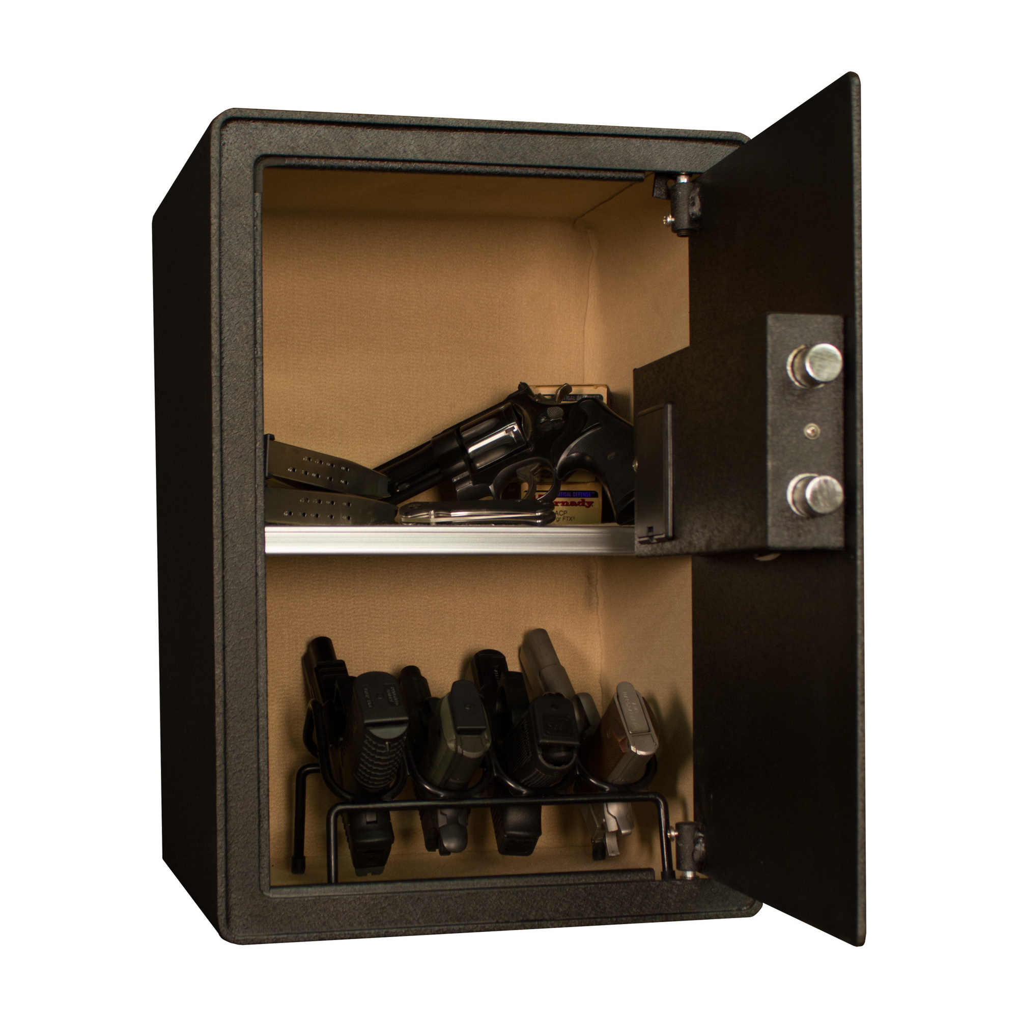 Tracker Safe, 1.91 cu. ft. Steel Security Safe, Biometric Lock, Lock ...