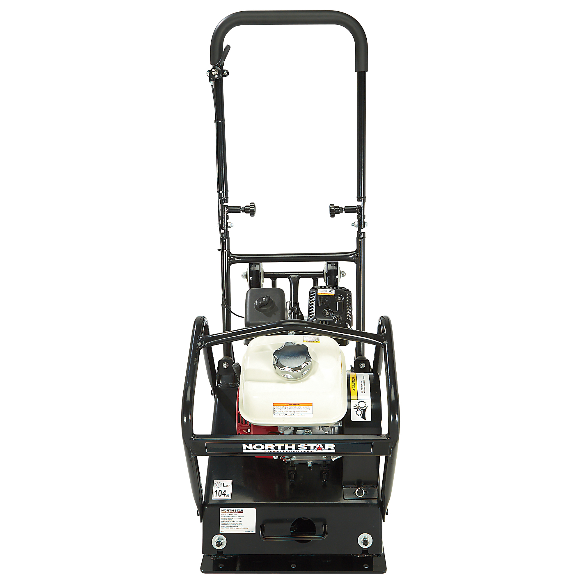 NorthStar Single-Direction Plate Compactor with 5.5 HP Honda GX160 ...