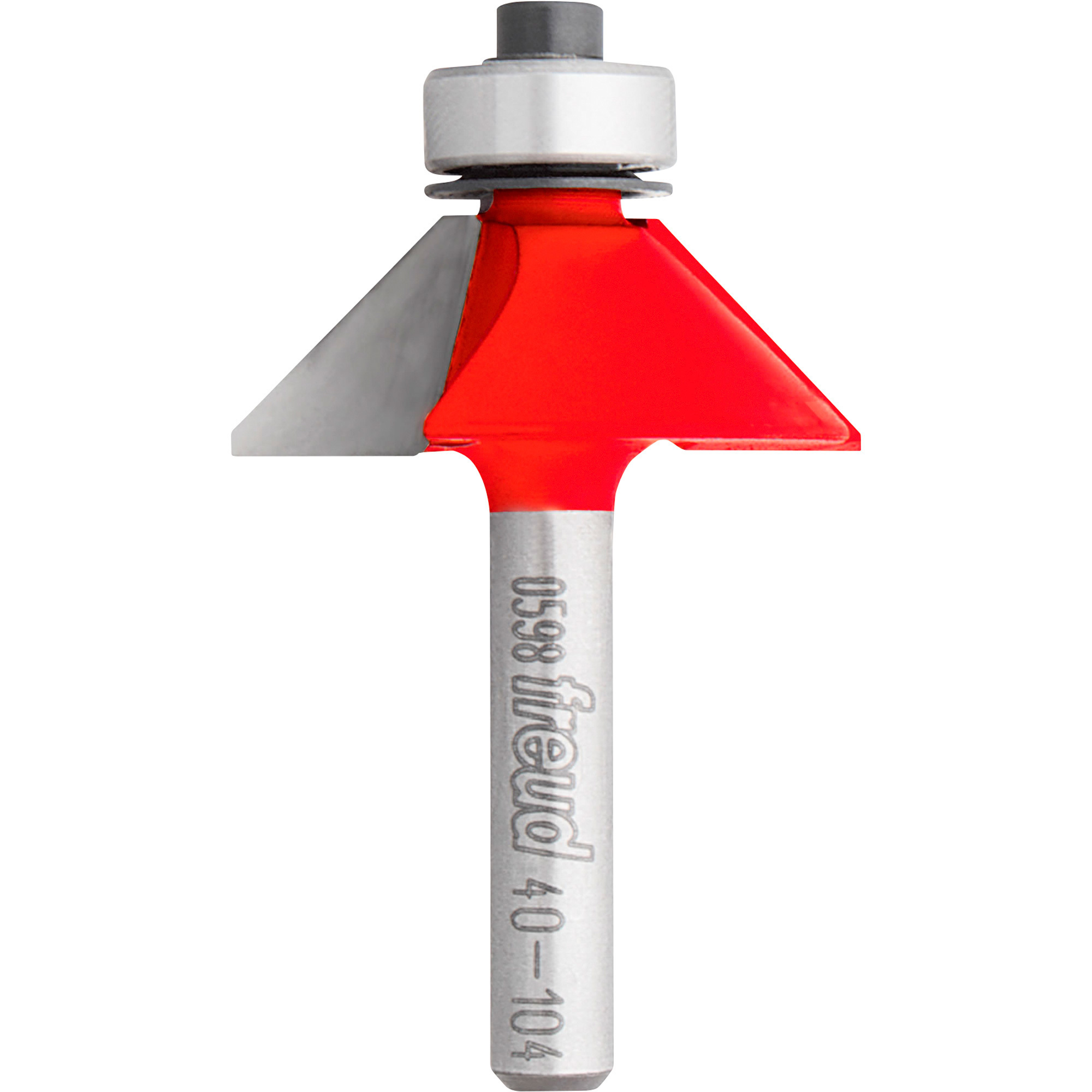 Diablo 22 1/2 Degree Chamfer Router Bit, 1/4in. Shank, Model# 40-104 ...