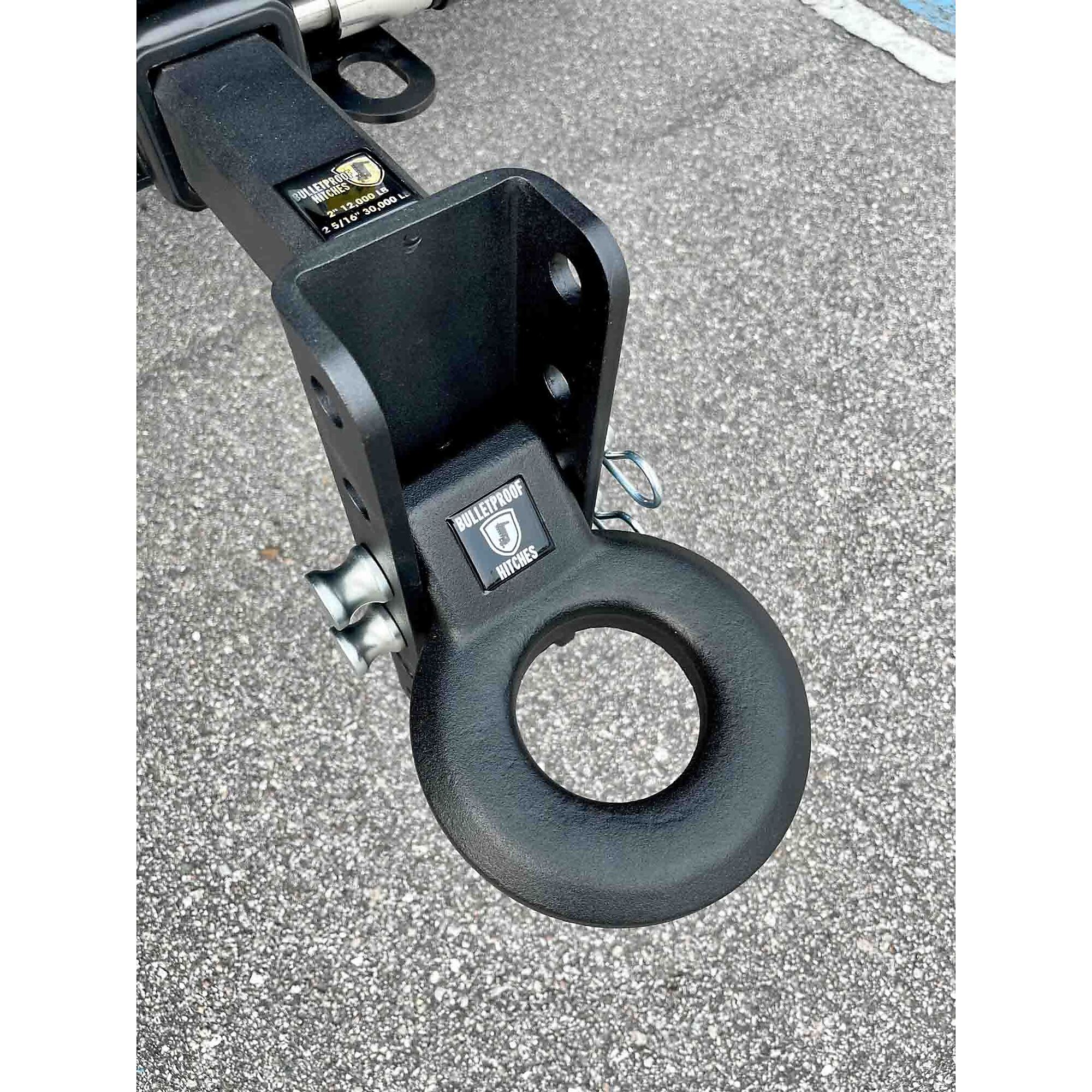 BulletProof Hitches, LOOP (LUNETTE RING) ATTACHMENT, Fits Receiver Size ...