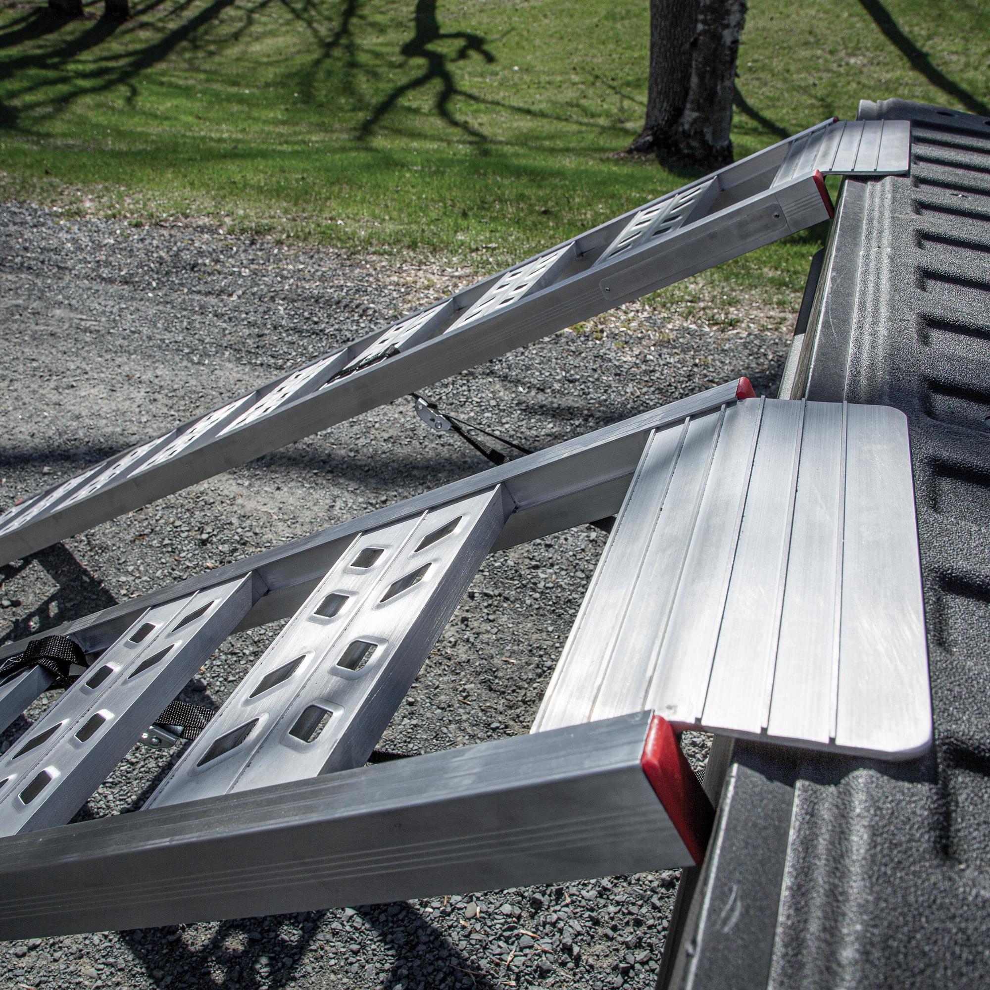 Yutrax, 77” Utility Ramps, 1800 lb. Load Capacity, Material Aluminum ...