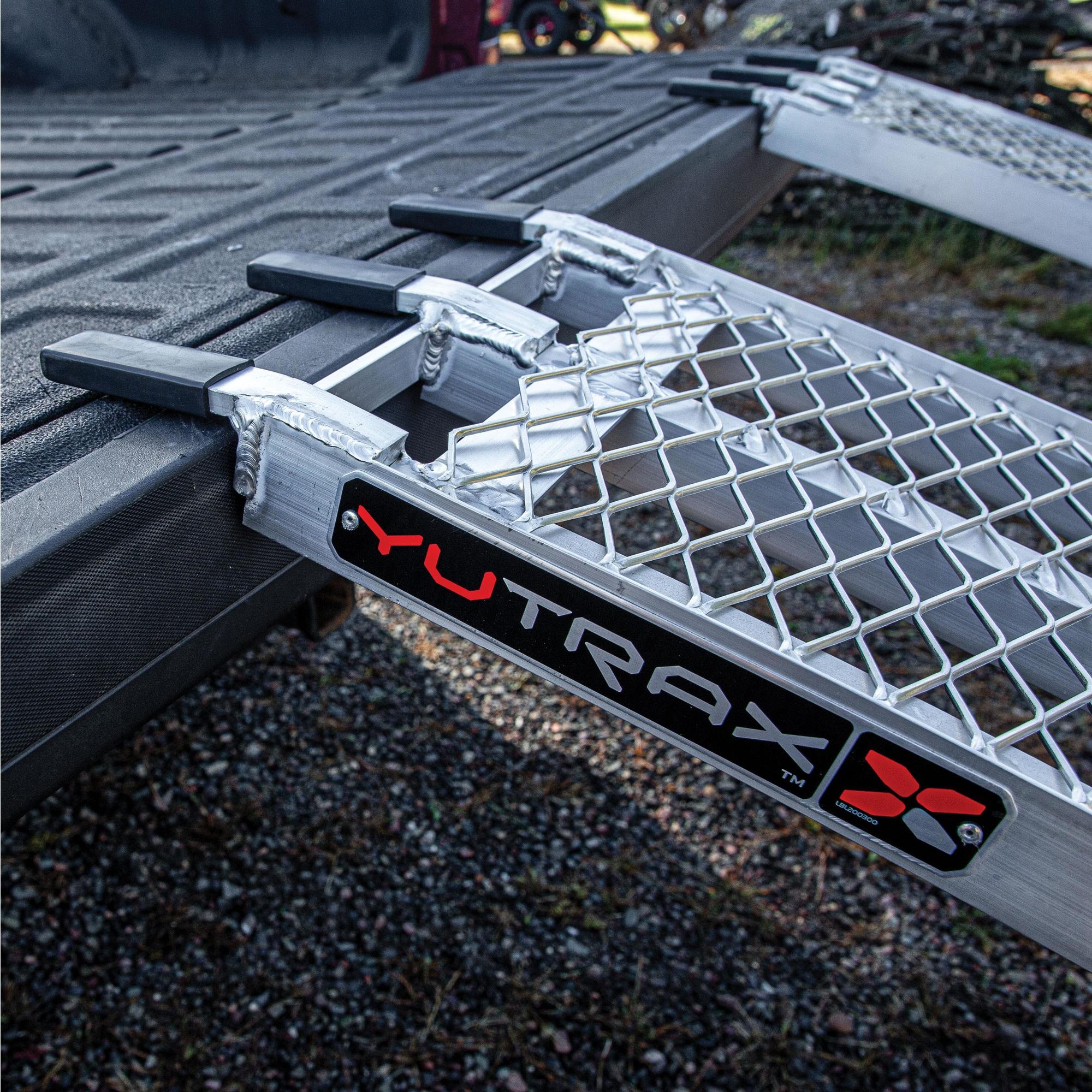 Yutrax, 89” Folding Arched Ramps, 1500 lb. Load Capacity, Material ...