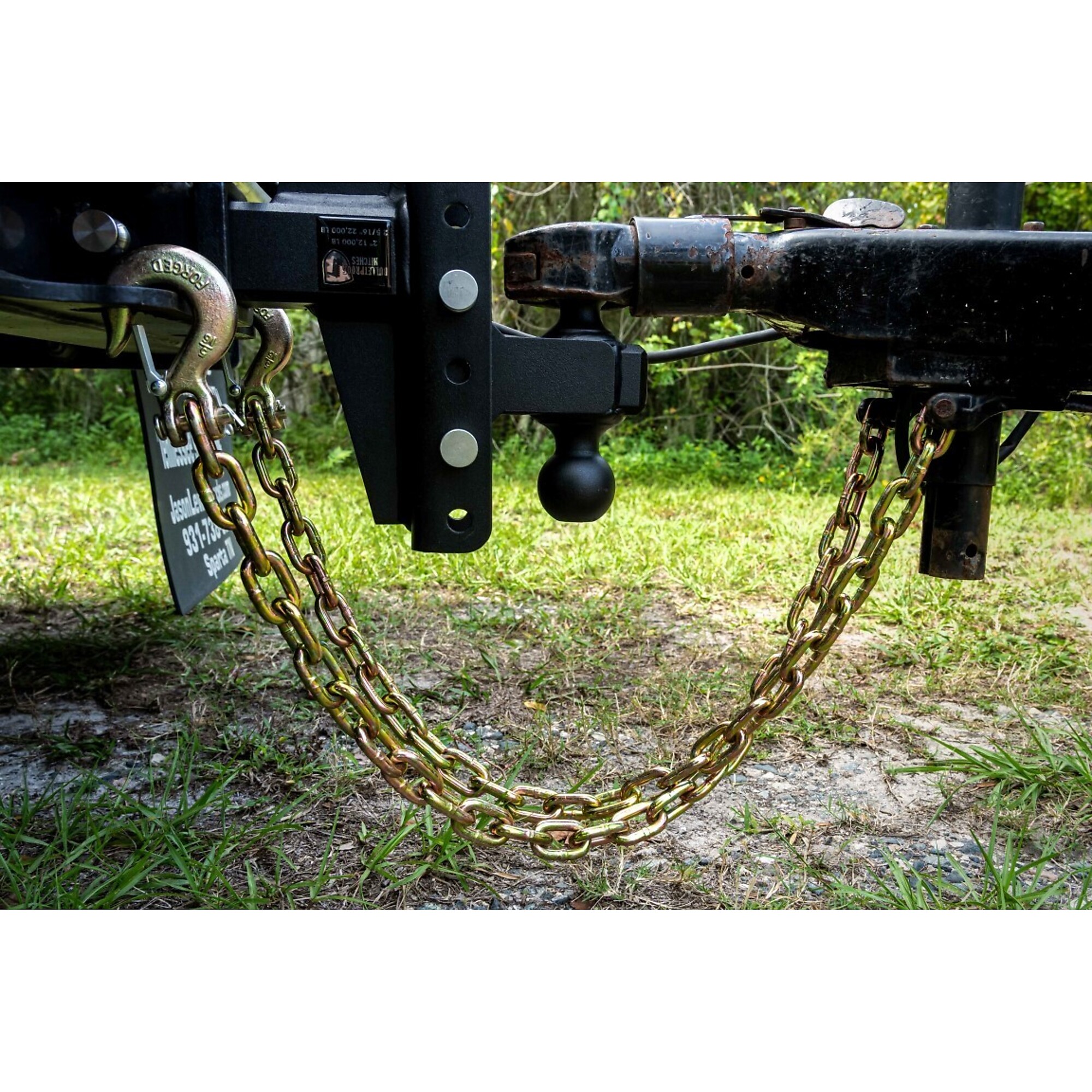 BulletProof Hitches, 5/16in. Safety Chains (Pair), Length 36 in ...