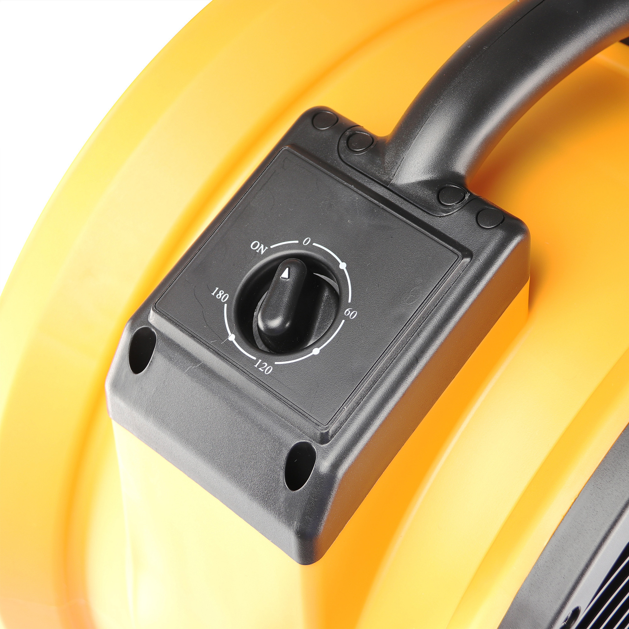 XPOWER, 14in. Dock Fan W/Timer,Mobile Trolley,light -Yellow, Fan Type ...