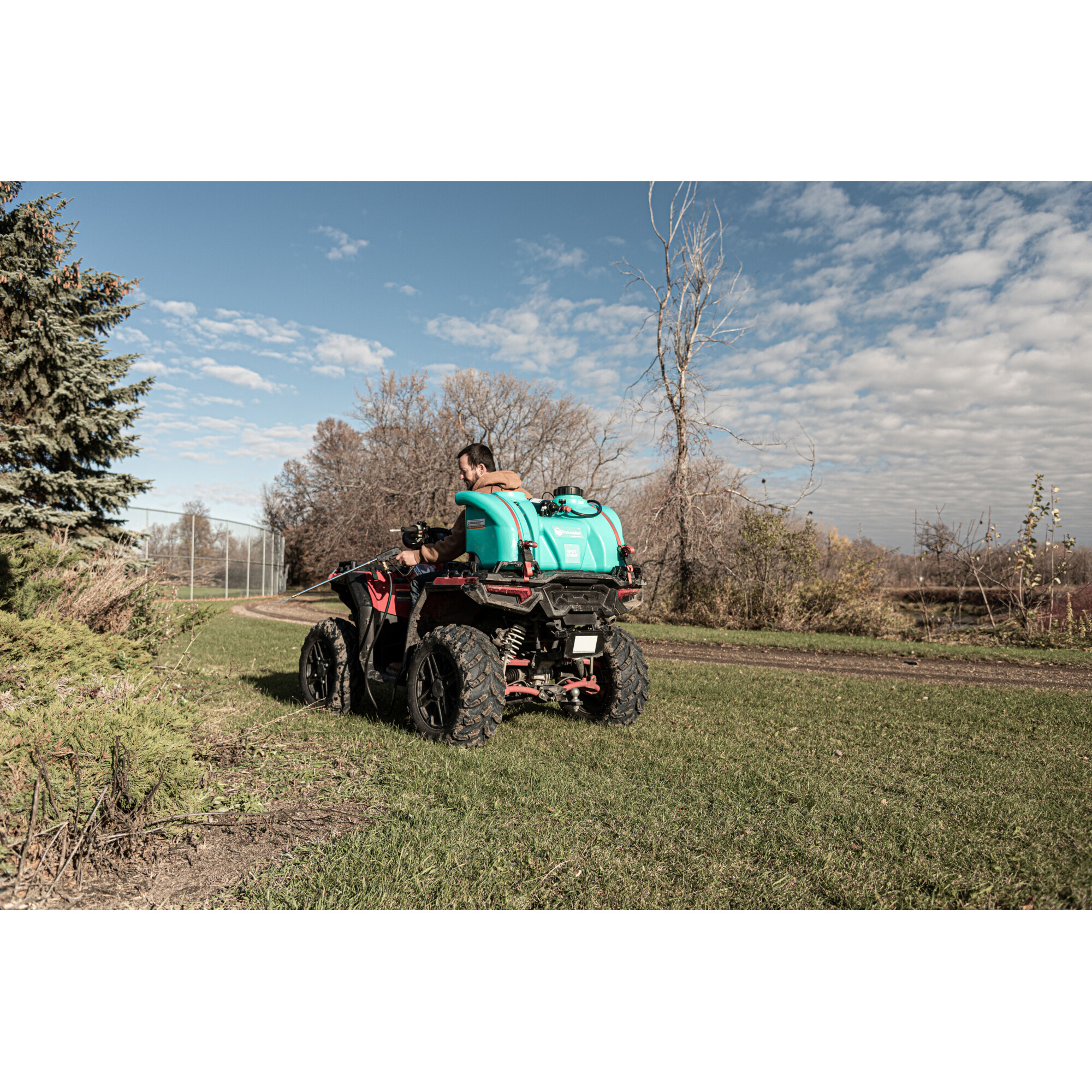 Enduraplas Spot Chief ATV Sprayer, 25-Gal. Tank, 2 GPM, 60 Max. PSI ...