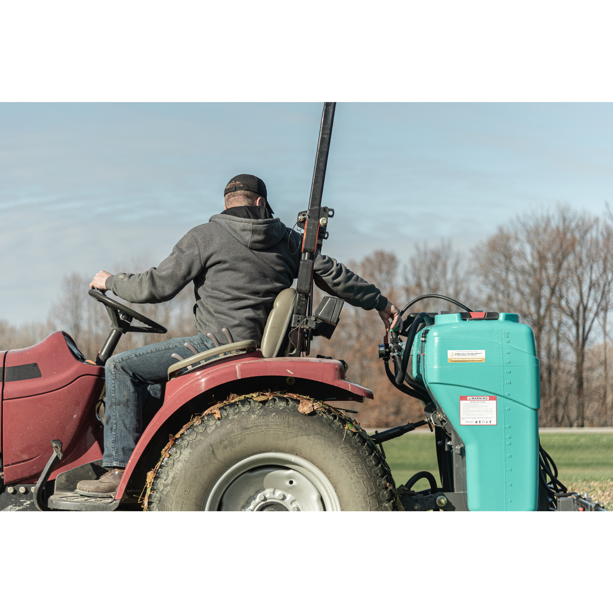 Enduraplas, 50 GALLON LAND CHAMP THREE-POINT TRACTOR SPRAYER, Tank Size ...